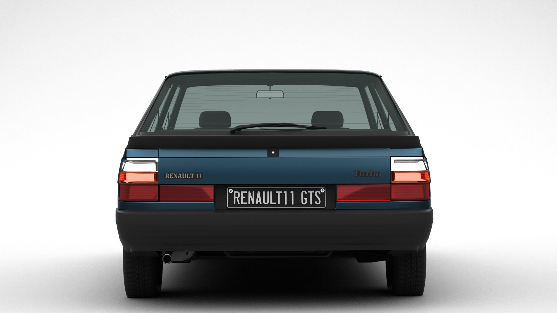 Renault 11 Turbo 1986 - 3D Model by Carmodels3D