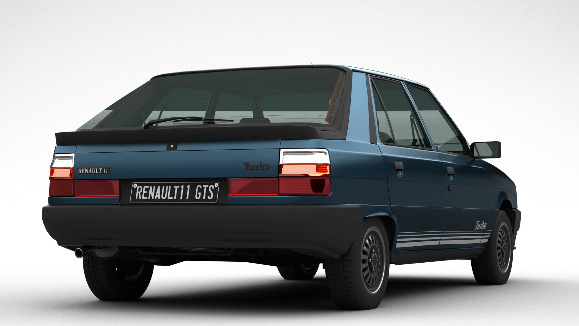 Renault 11 Turbo 1986 - 3D Model by Carmodels3D