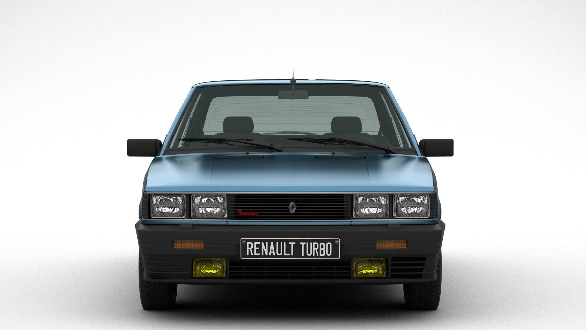 Renault 11 Turbo 1986 - 3D Model by Carmodels3D
