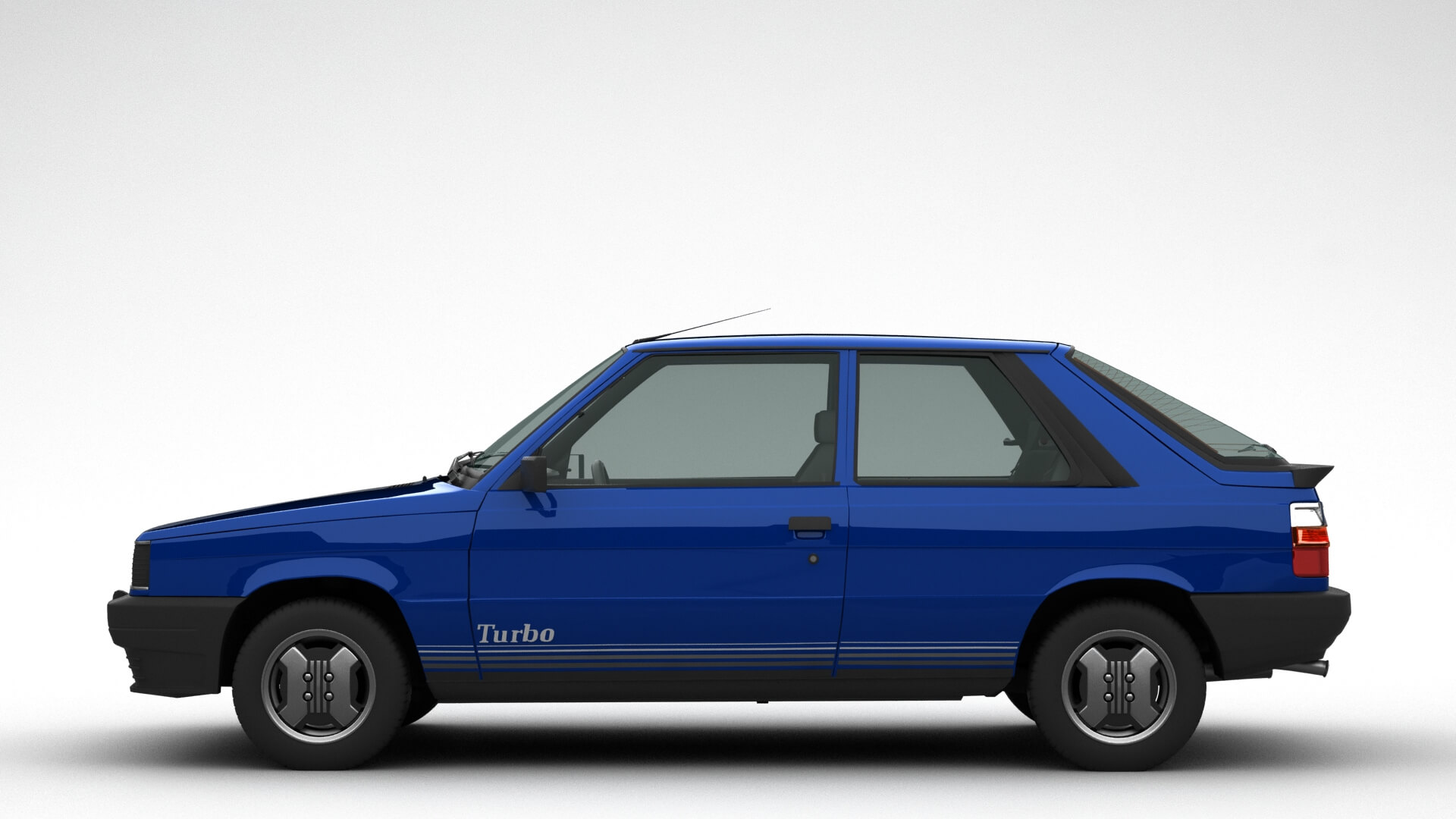 Renault 11 Turbo Coupe 1985 - 3D Model by Carmodels3D