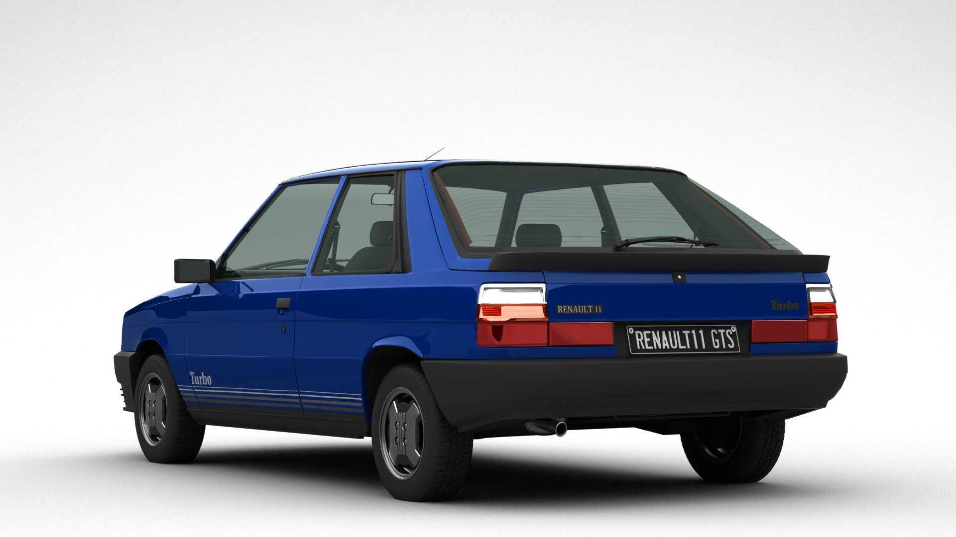 Renault 11 Turbo Coupe 1985 - 3D Model by Carmodels3D