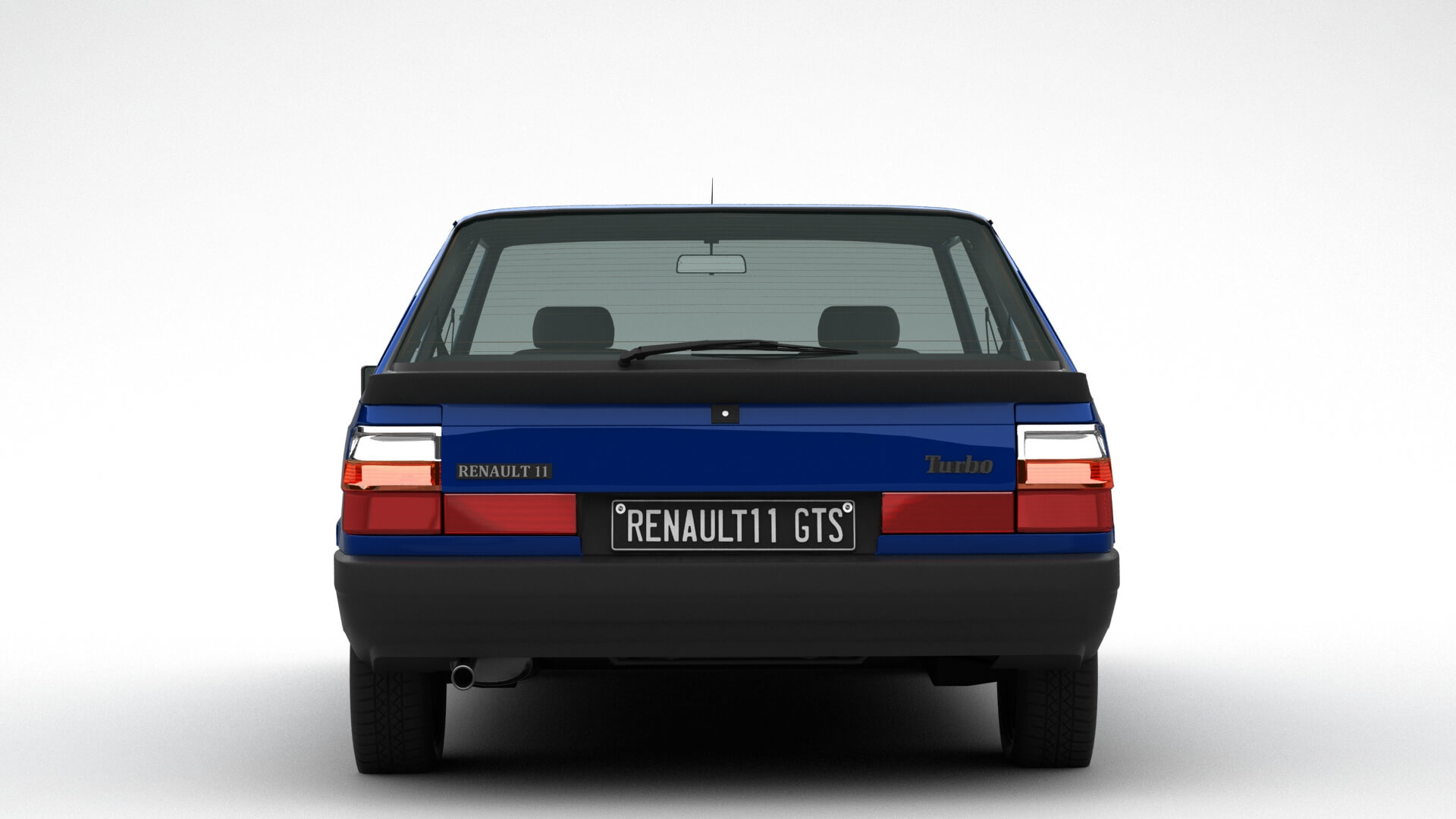 Renault 11 Turbo Coupe 1985 - 3D Model by Carmodels3D
