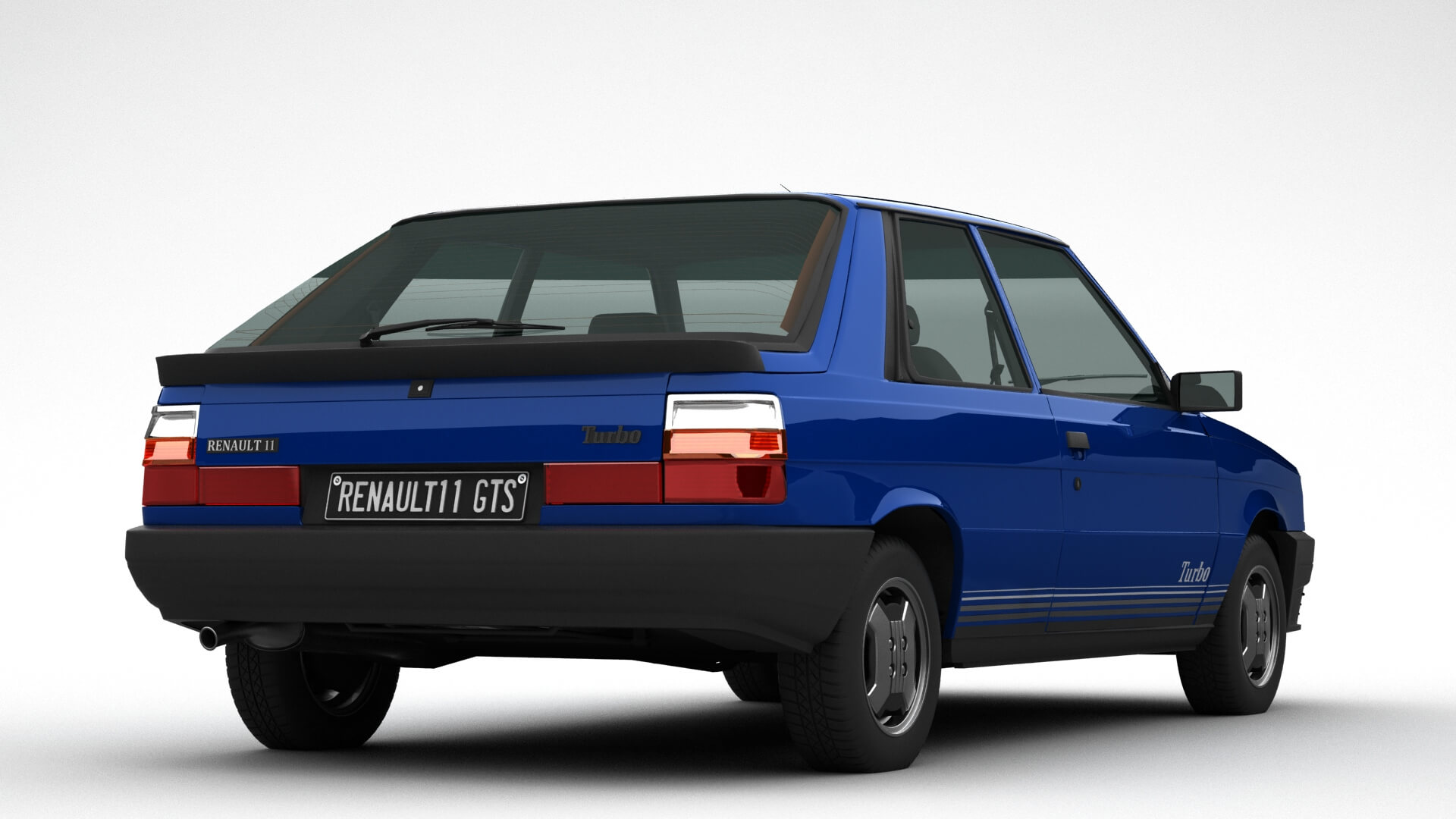 Renault 11 Turbo Coupe 1985 - 3D Model by Carmodels3D