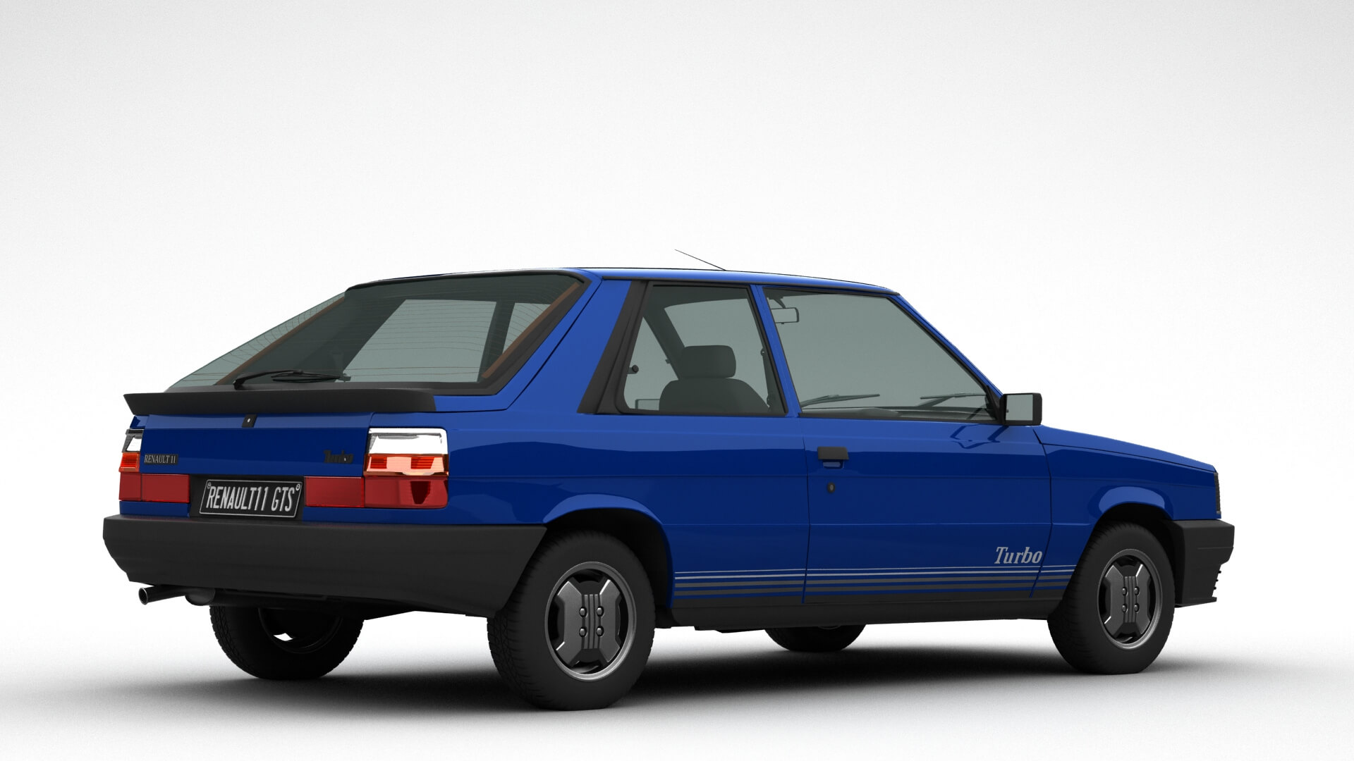 Renault 11 Turbo Coupe 1985 - 3D Model by Carmodels3D