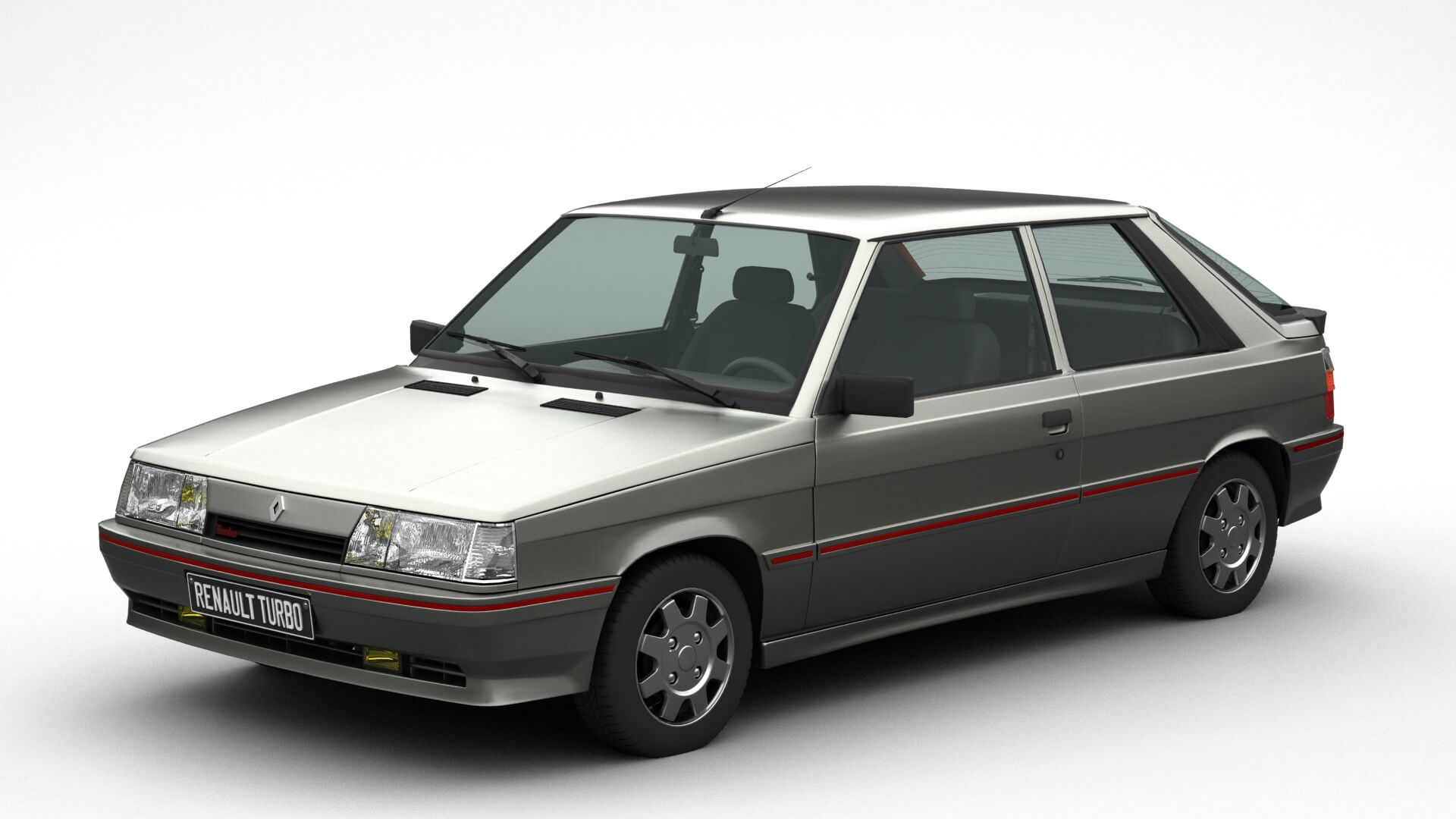 Renault 11 Turbo Coupe - 3D Model by Carmodels3D