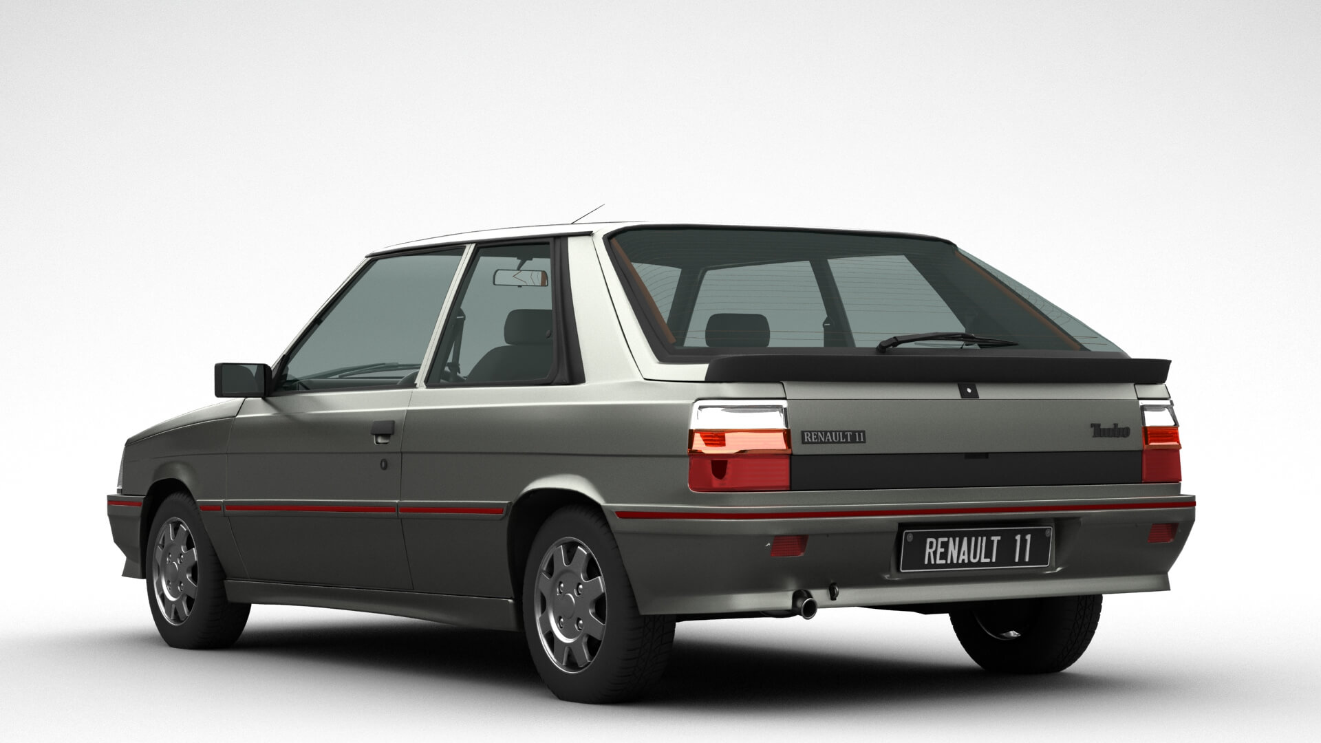 Renault 11 Turbo Coupe - 3D Model by Carmodels3D