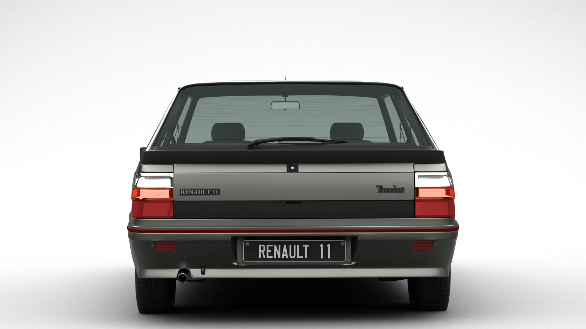 Renault 11 Turbo Coupe - 3D Model by Carmodels3D