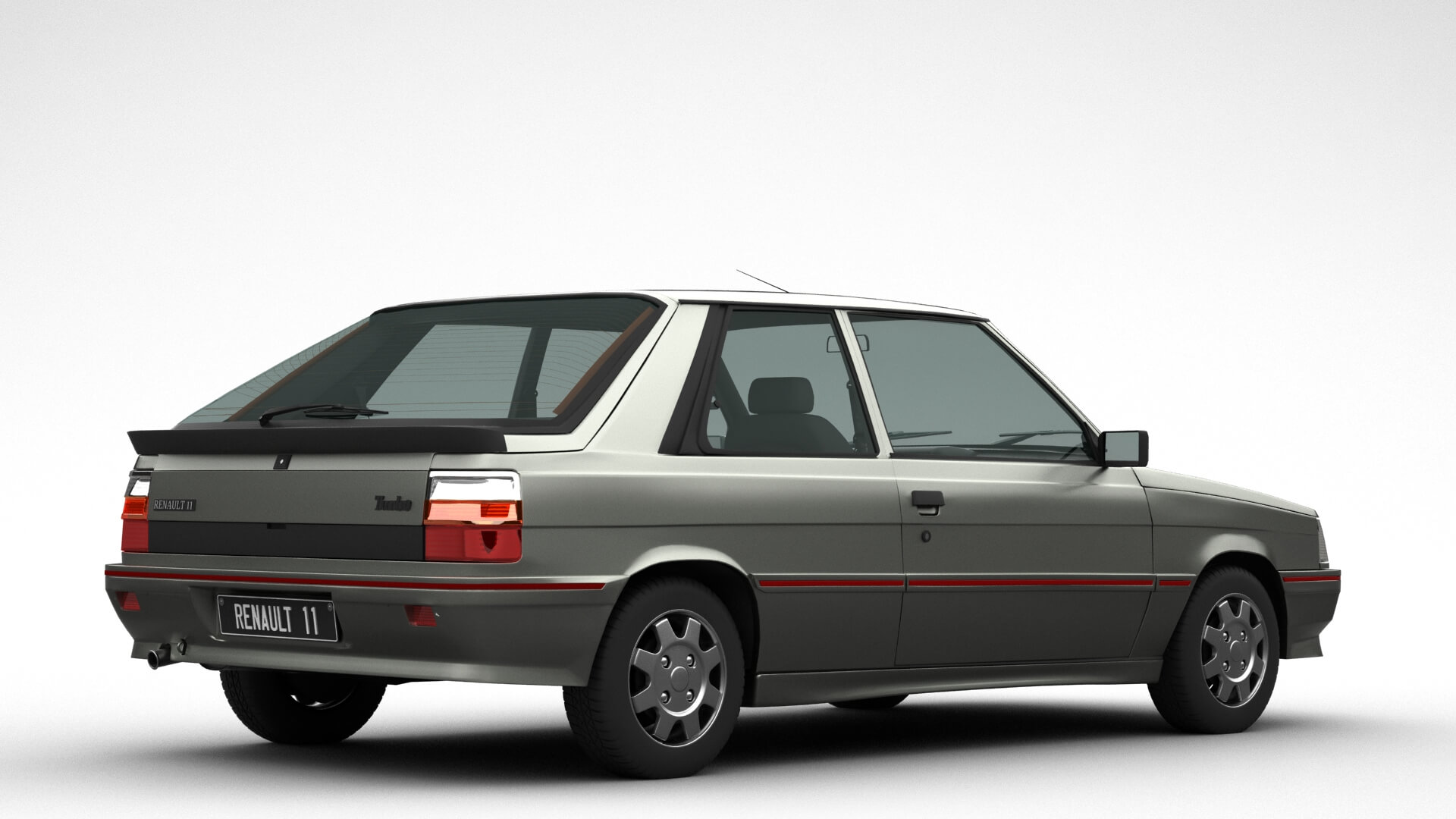 Renault 11 Turbo Coupe - 3D Model by Carmodels3D