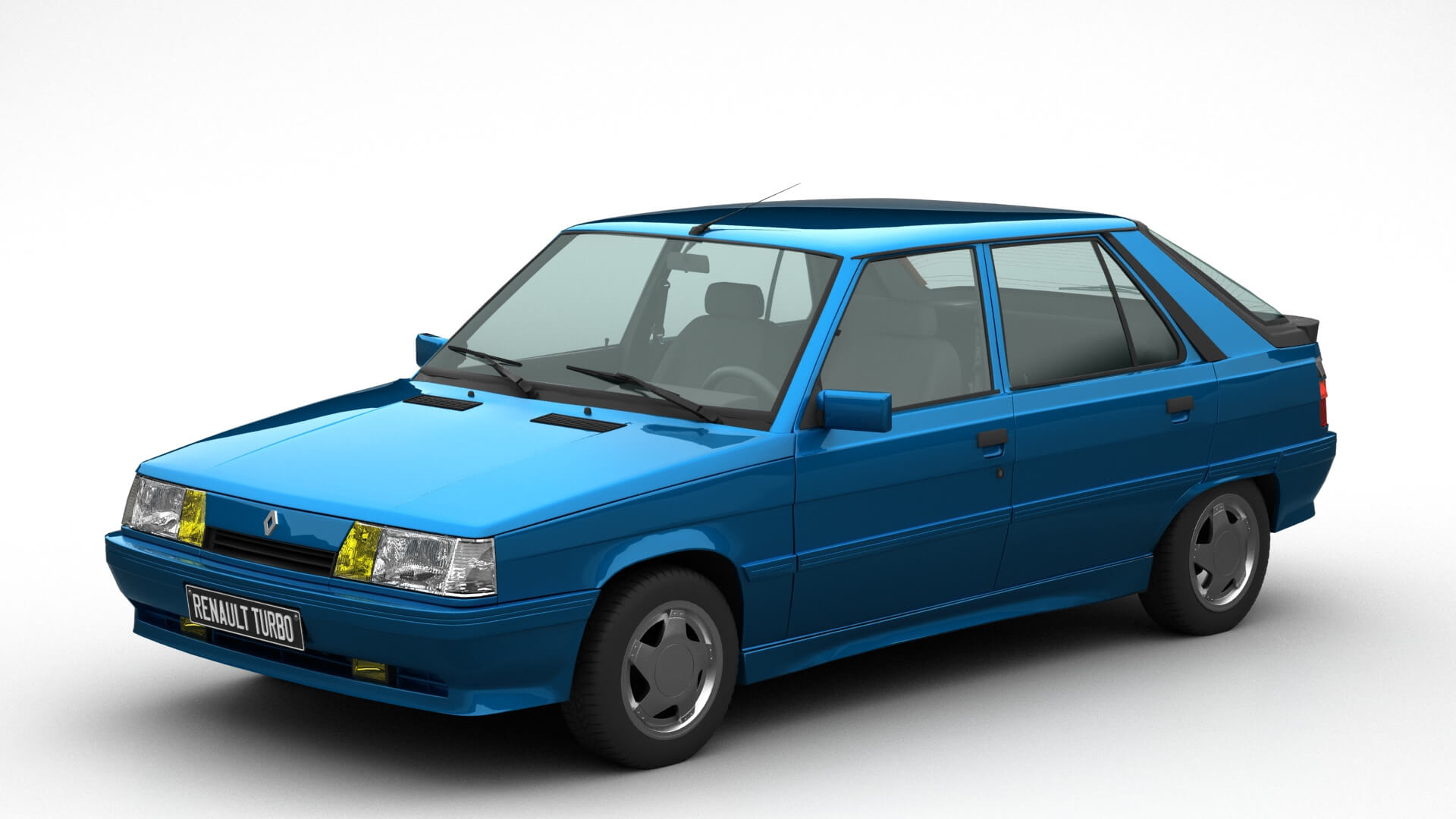Renault 11 Turbo - 3D Model by Carmodels3D
