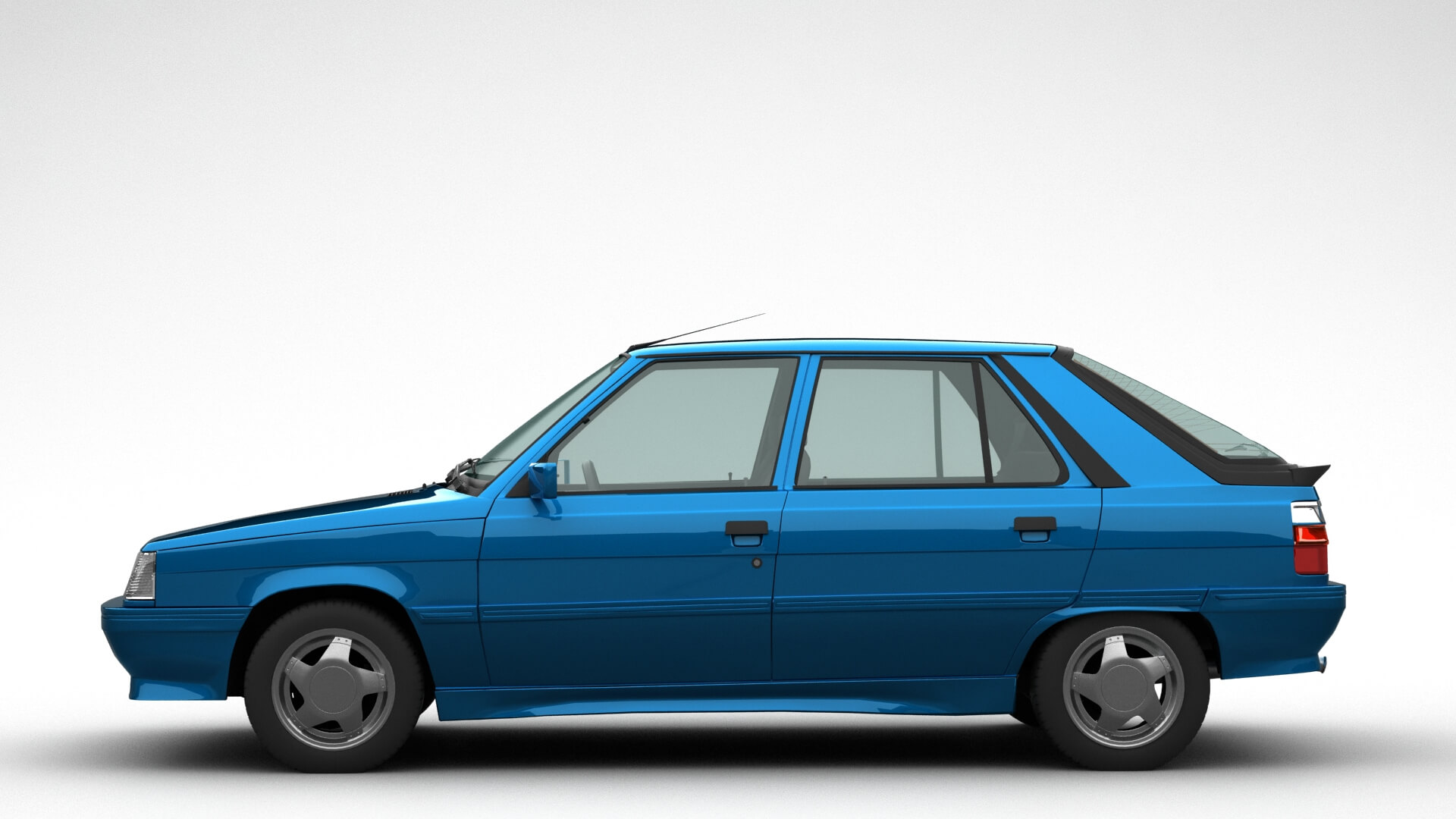 Renault 11 Turbo - 3D Model by Carmodels3D