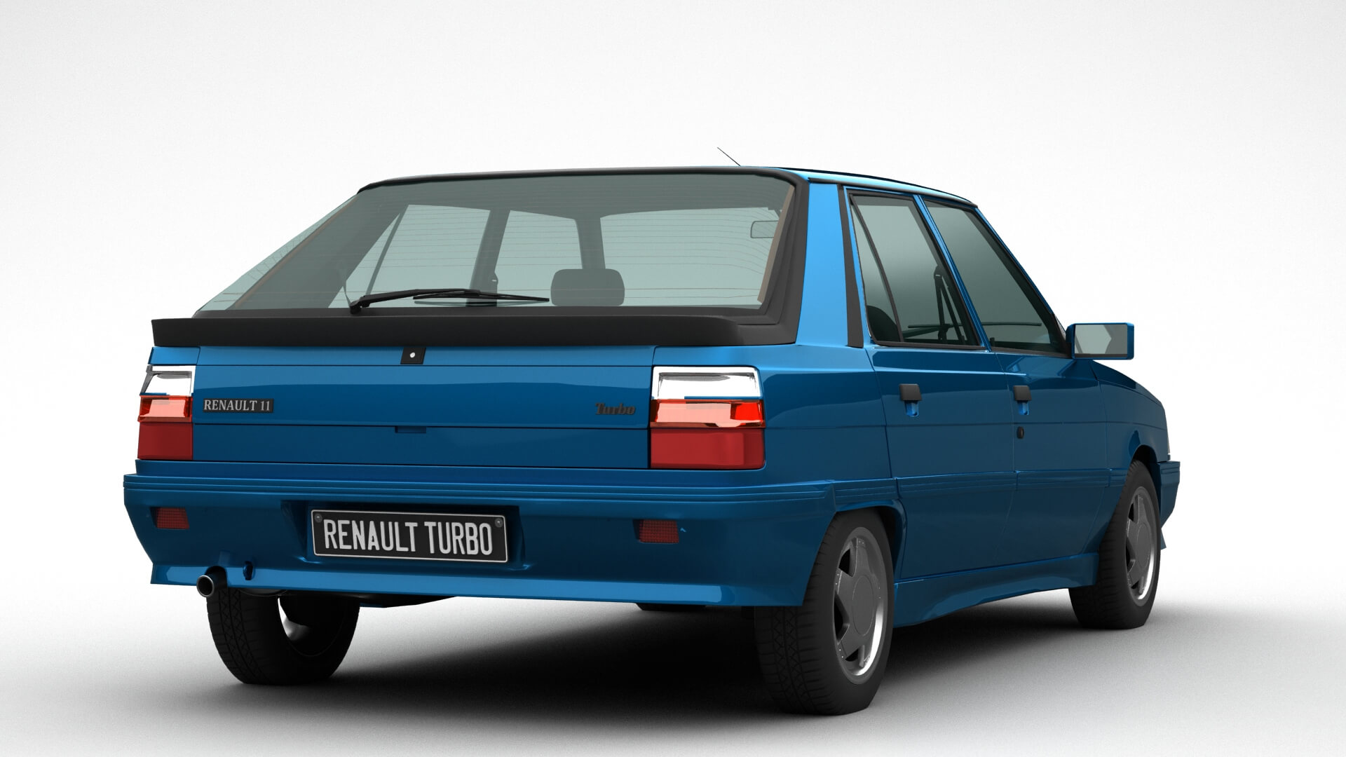 Renault 11 Turbo - 3D Model by Carmodels3D