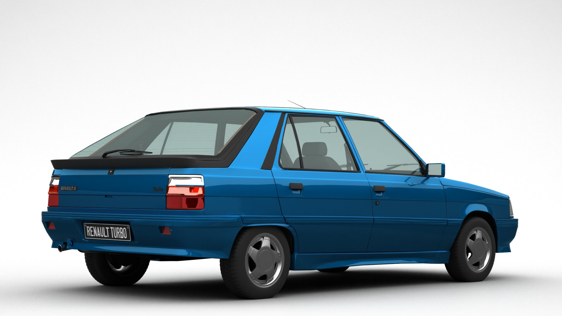 Renault 11 Turbo - 3D Model by Carmodels3D