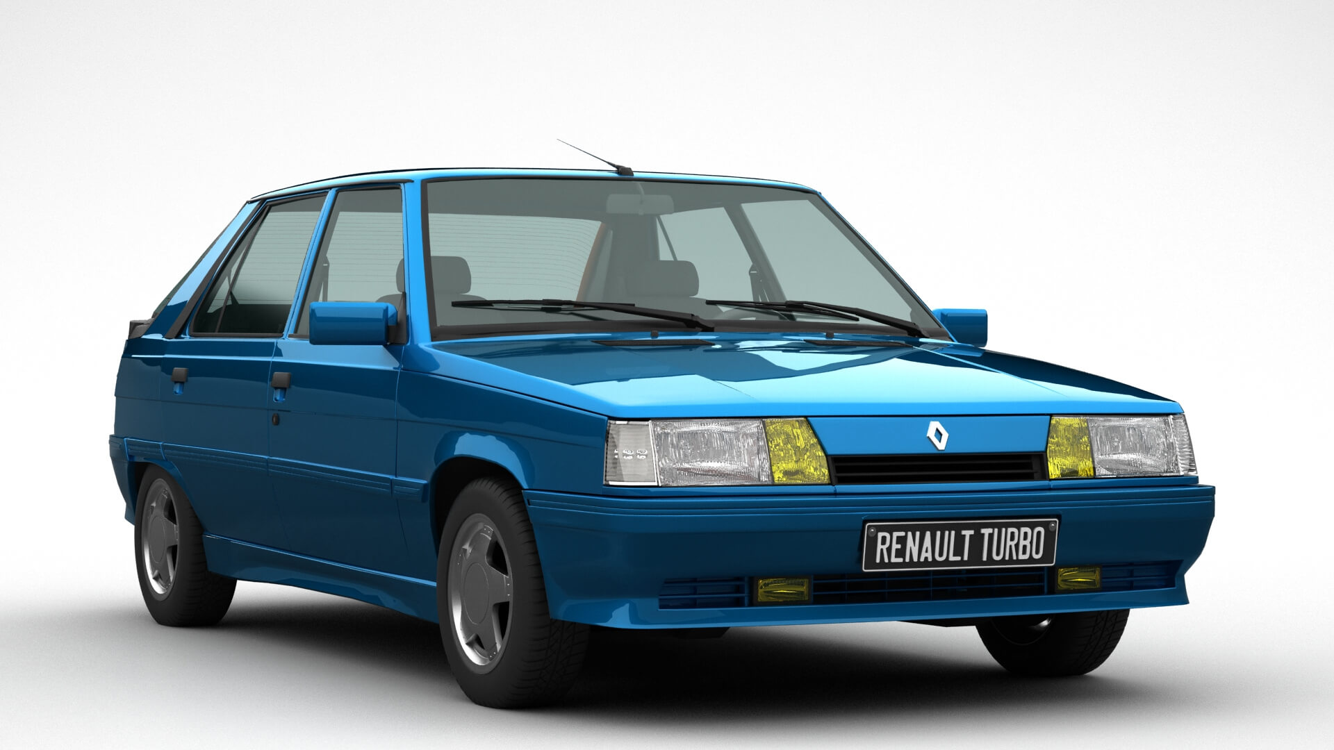Renault 11 Turbo - 3D Model by Carmodels3D