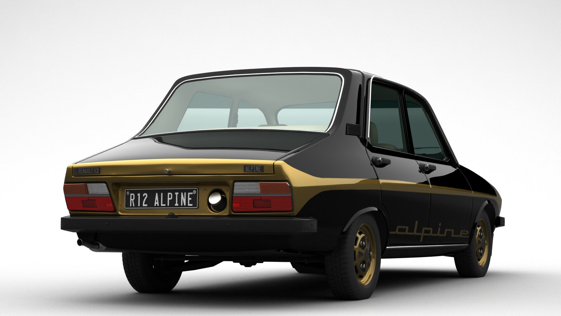 Renault 12 Alpine - 3D Model by Carmodels3D