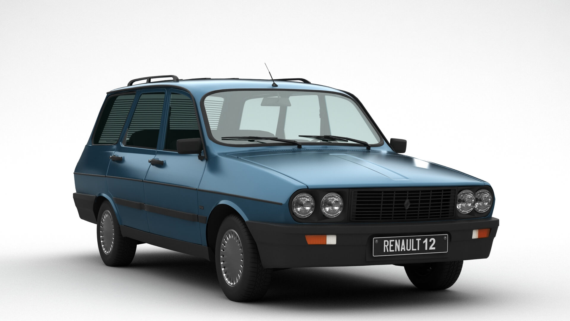 Renault 12 Stw Toros - 3D Model by Carmodels3D
