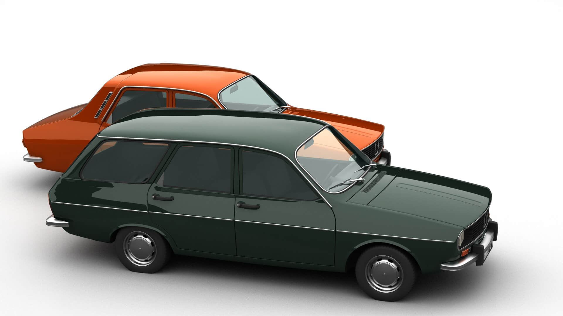 Renault 12 Tl Sedan - Break 3D Model by Carmodels3D