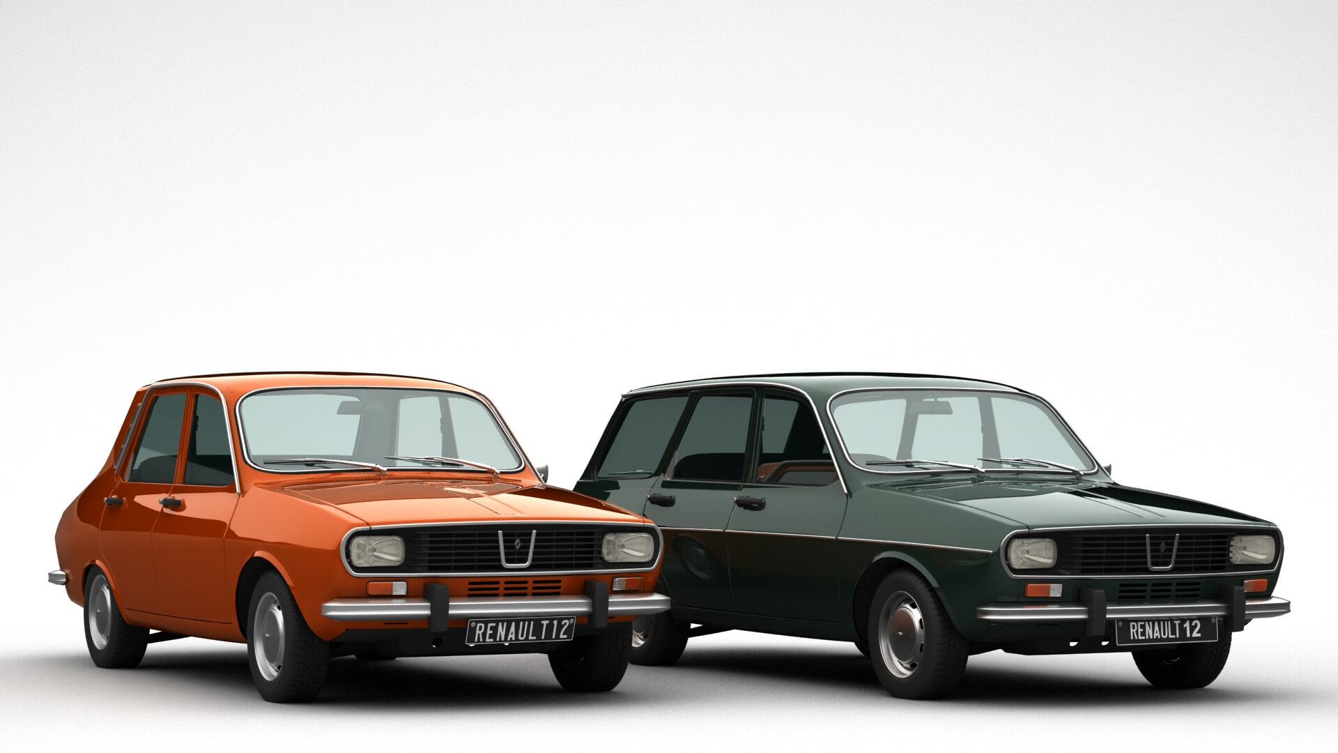 Renault 12 Tl Sedan - Break 3D Model by Carmodels3D