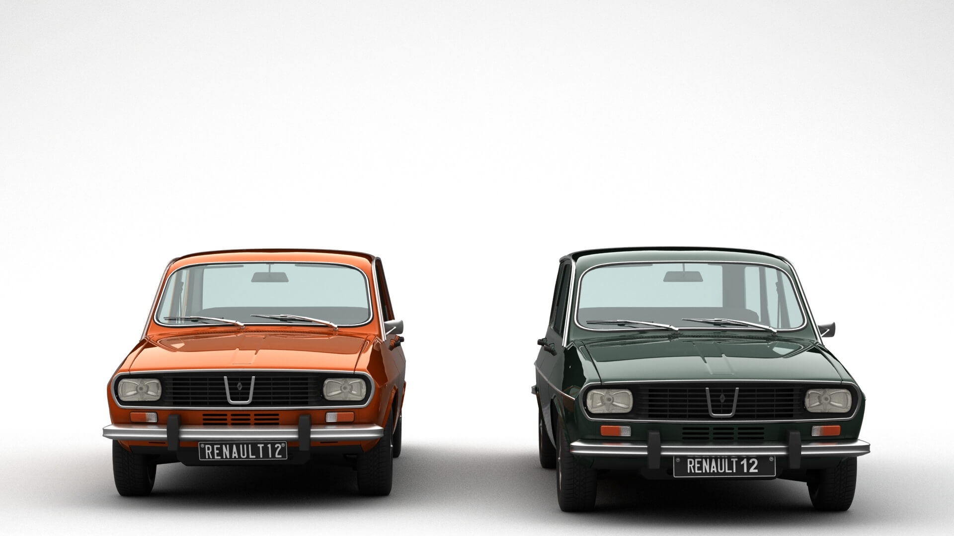 Renault 12 Tl Sedan - Break 3D Model by Carmodels3D