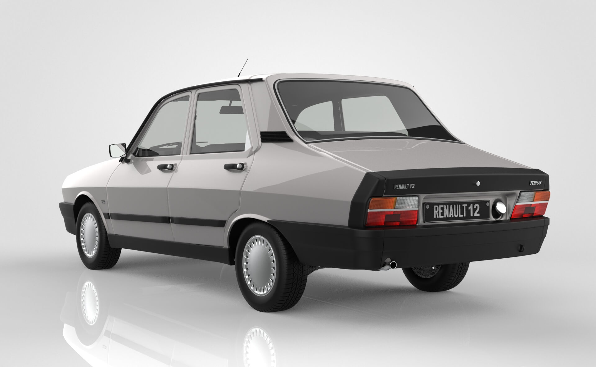 Renault 12 Toros - 3D Model by Carmodels3D