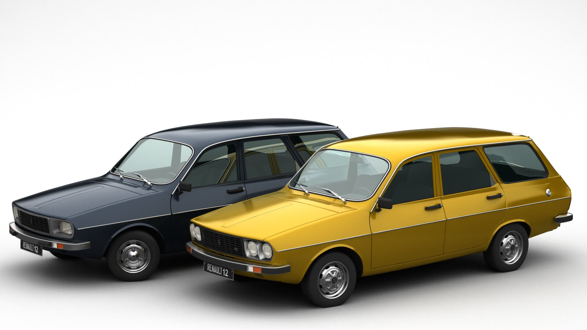 Renault 12 Tsw Pack - 3D Model by Carmodels3D