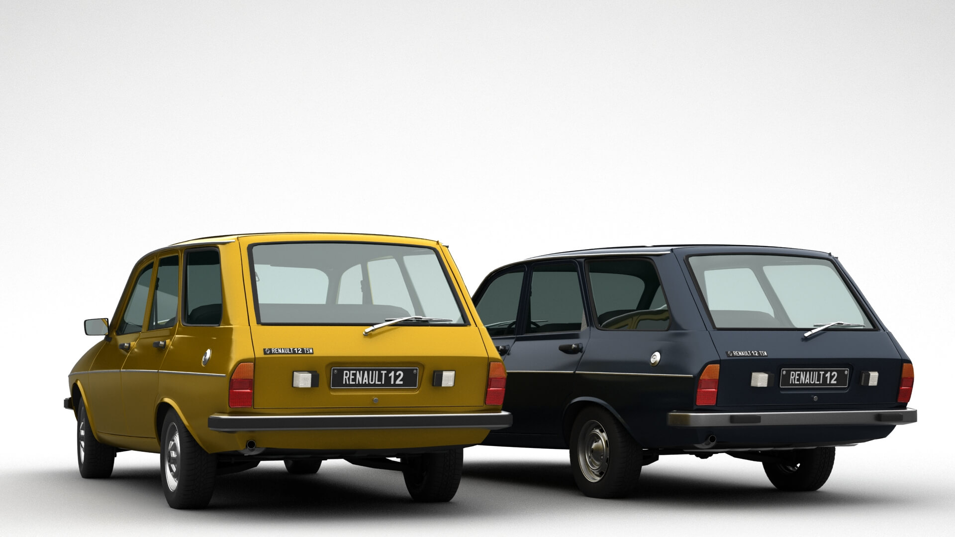 Renault 12 Tsw Pack - 3D Model by Carmodels3D