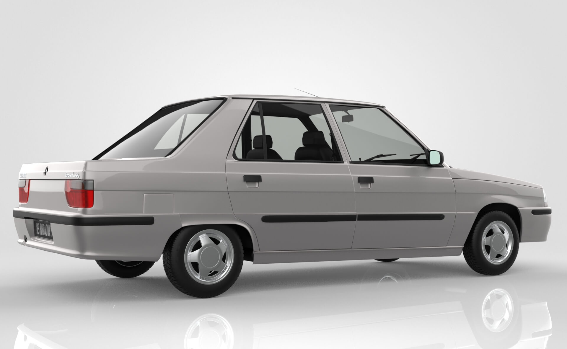 Renault 9 Broadway - 3D Model by Carmodels3D
