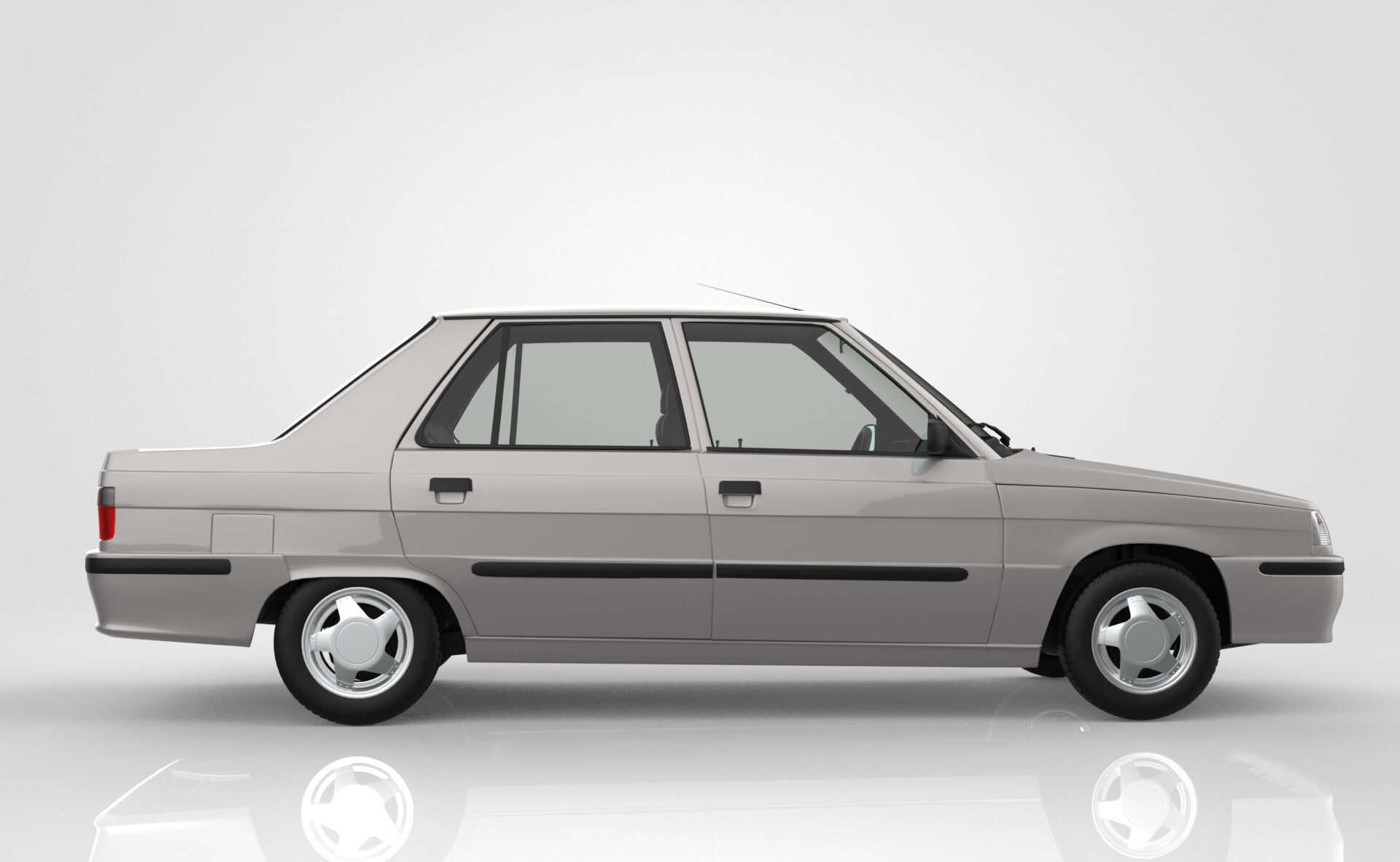Renault 9 Broadway - 3D Model by Carmodels3D