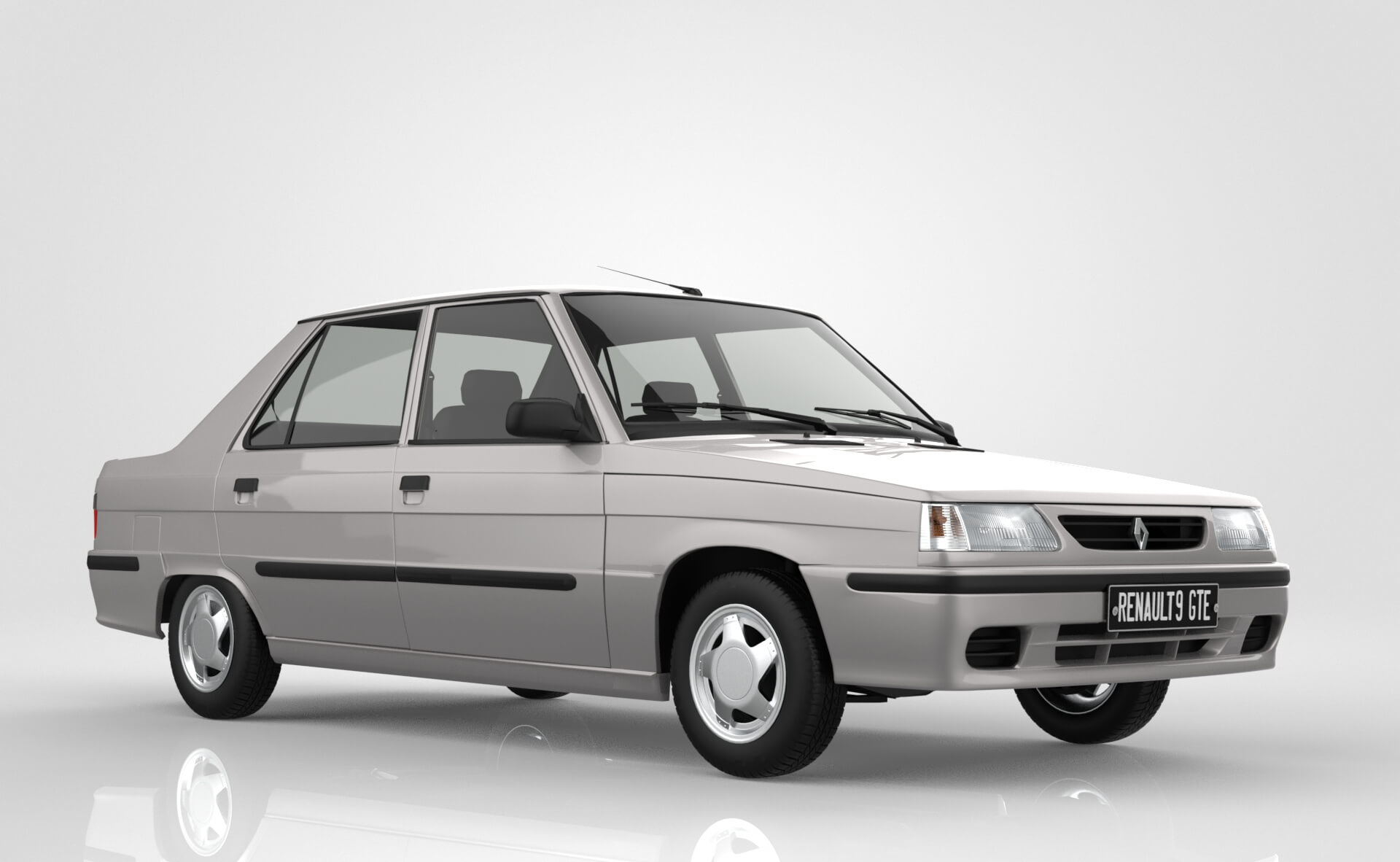 Renault 9 Broadway - 3D Model by Carmodels3D