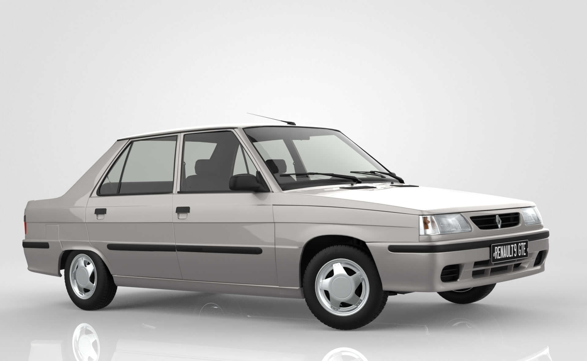 Renault 9 Broadway - 3D Model by Carmodels3D