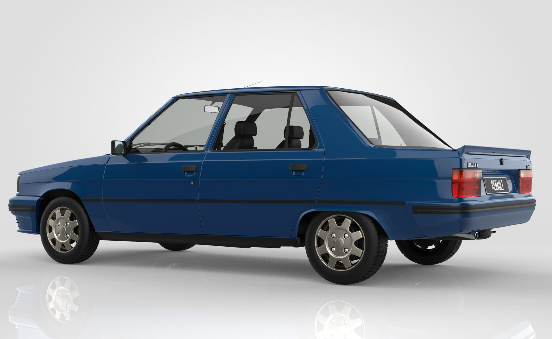 Renault 9 Turbo 1985 - 3D Model by Carmodels3D