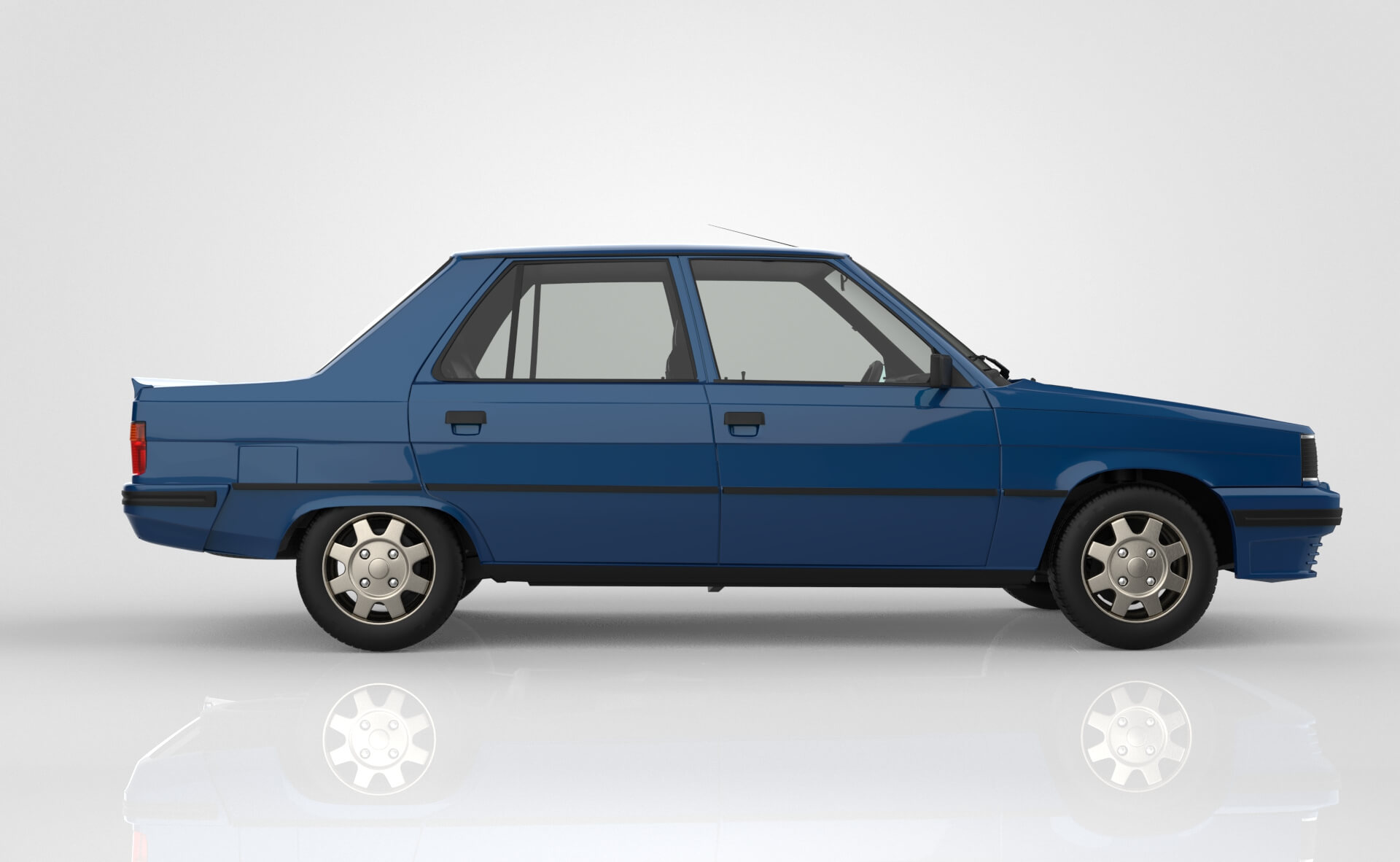Renault 9 Turbo 1985 - 3D Model by Carmodels3D