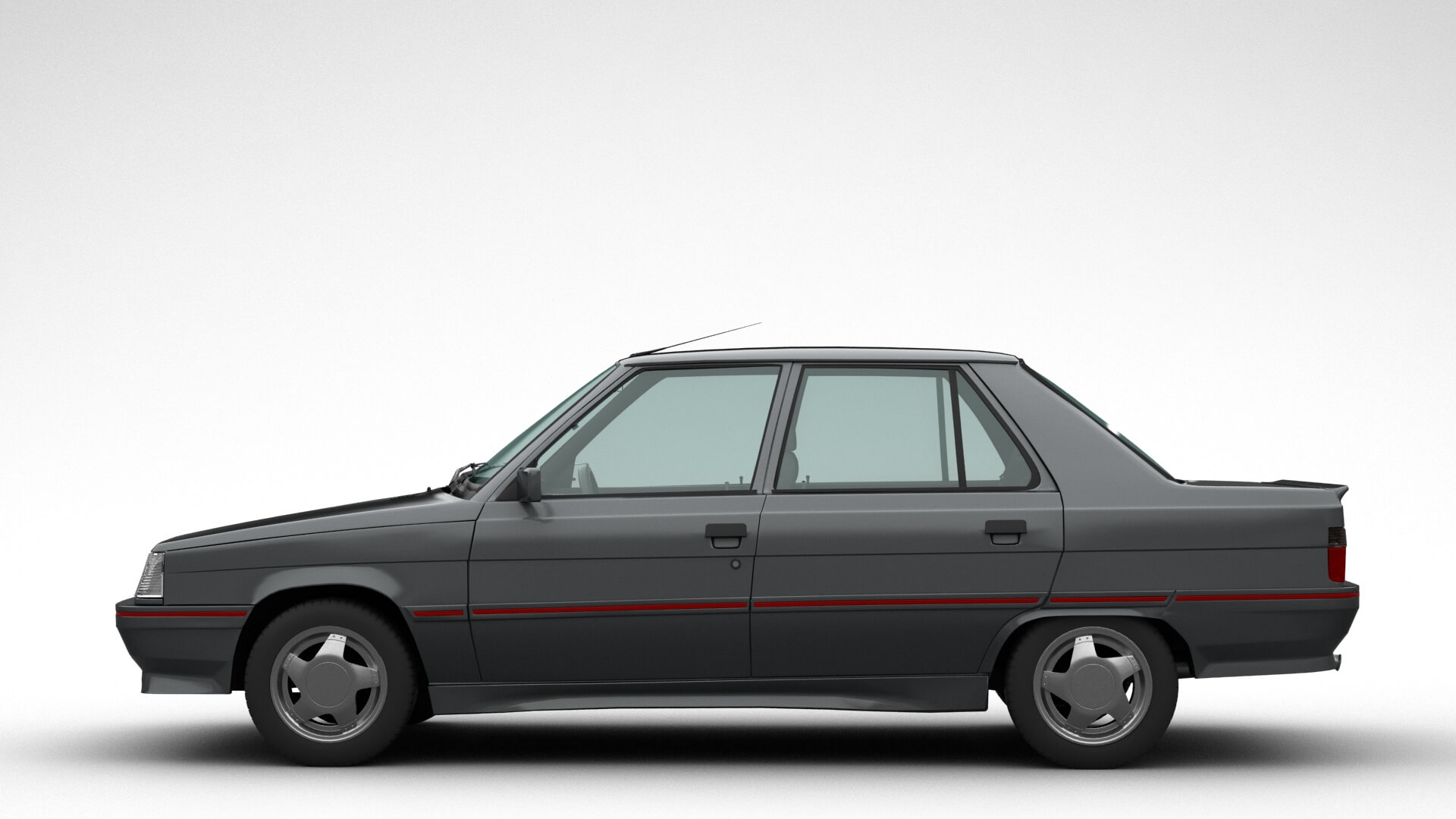 Renault 9 Turbo - 3D Model by Carmodels3D