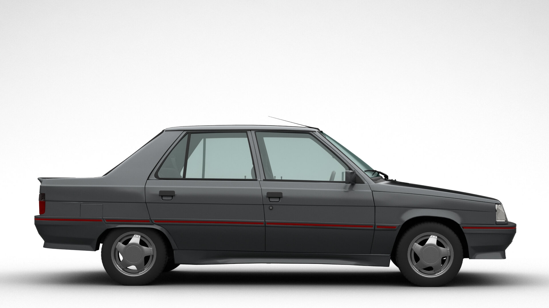 Renault 9 Turbo - 3D Model by Carmodels3D