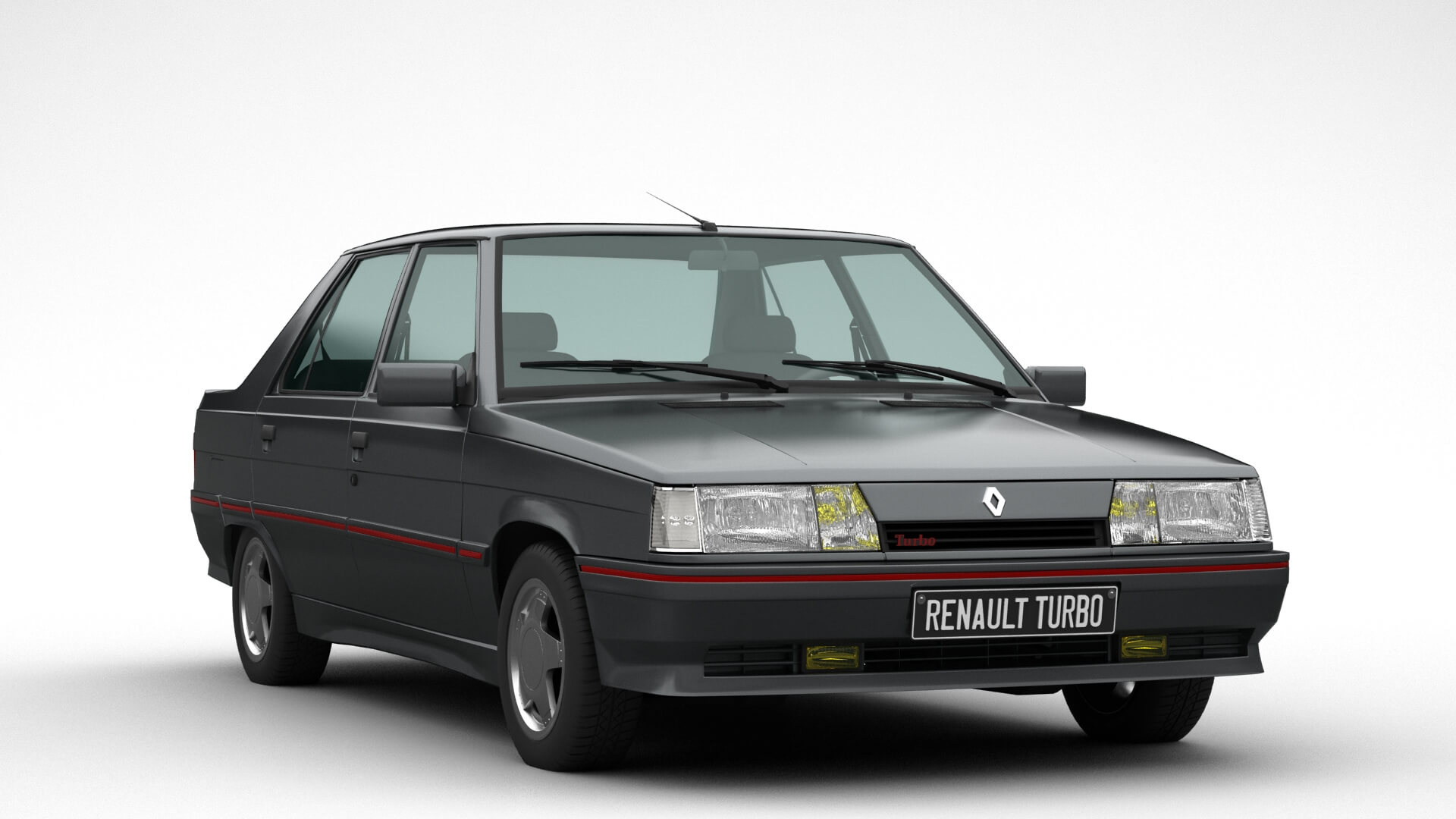 Renault 9 Turbo - 3D Model by Carmodels3D