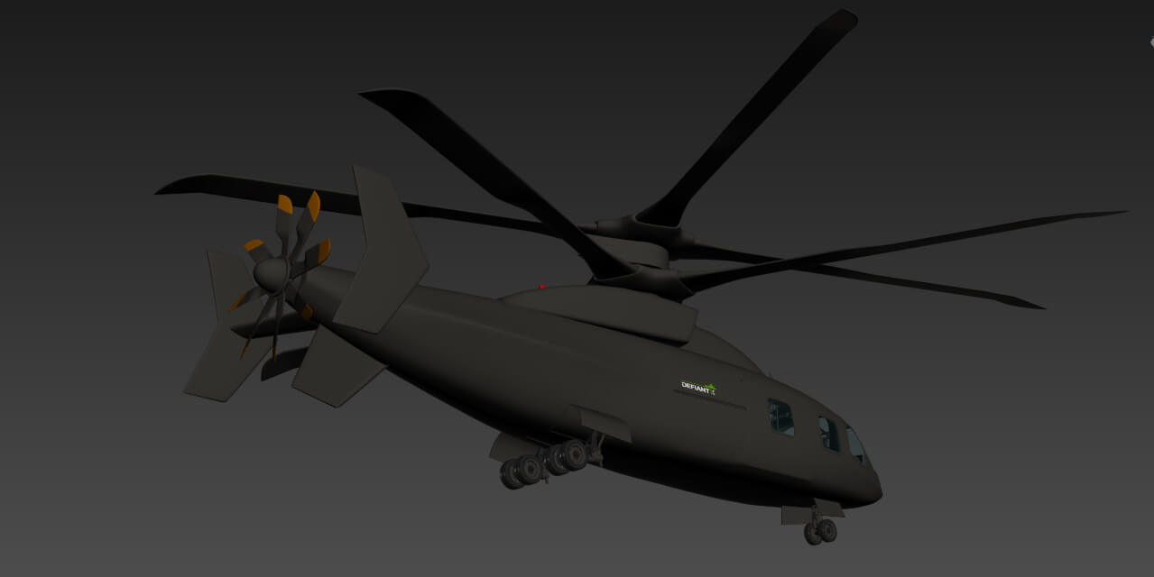 Sikorsky-Boeing SB-1 Defiant X 3D Model by Carmodels3D