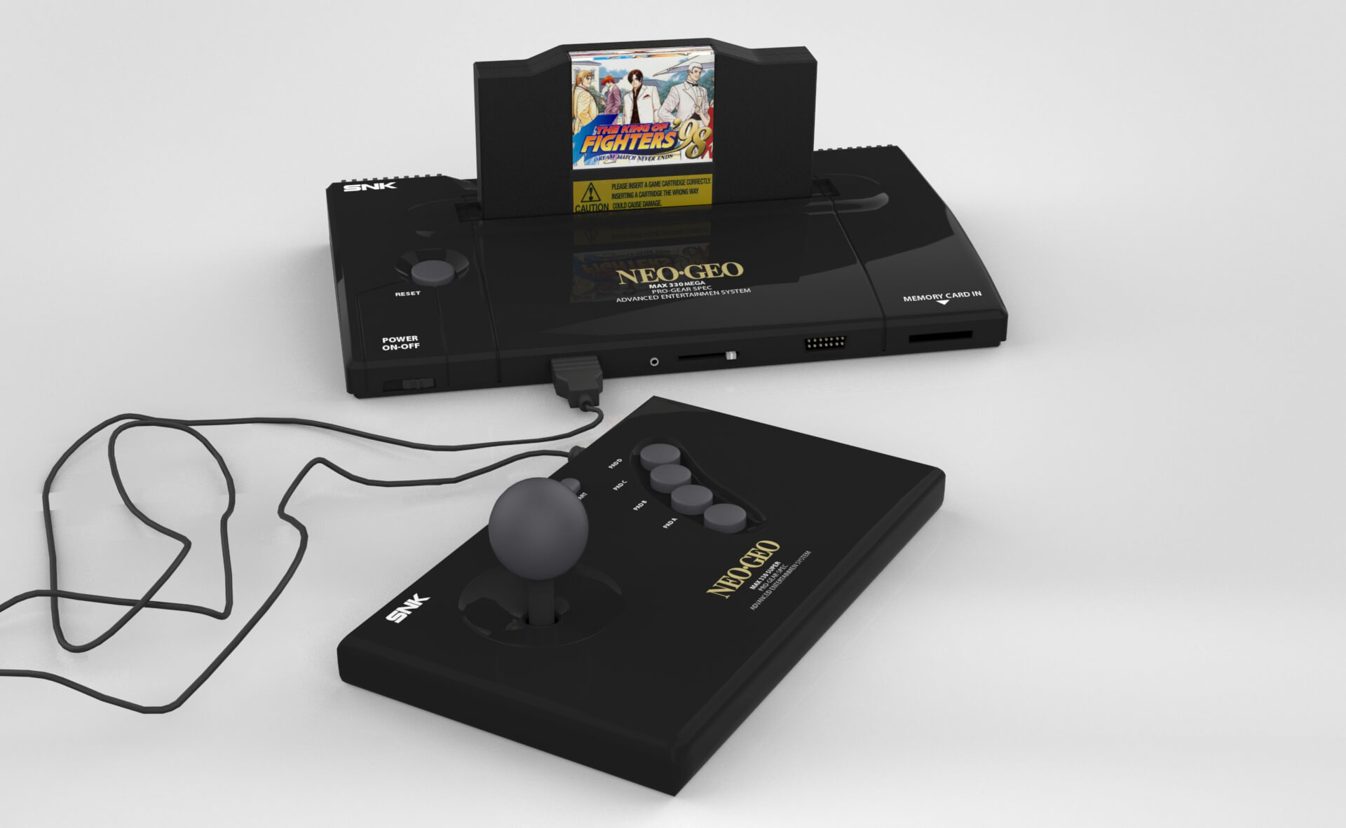 Snk Neo Geo Aes - 3D Model by Carmodels3D