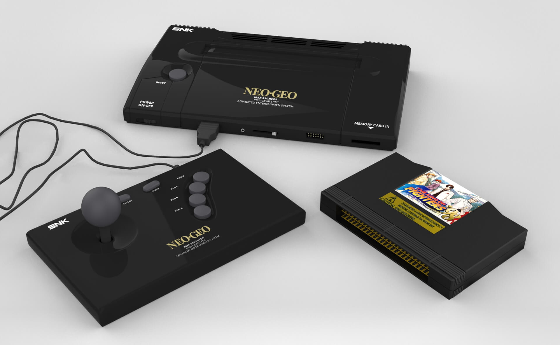 Snk Neo Geo Aes - 3D Model by Carmodels3D