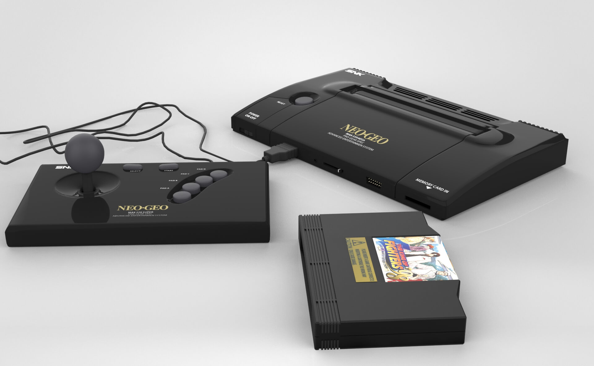 Snk Neo Geo Aes - 3D Model by Carmodels3D