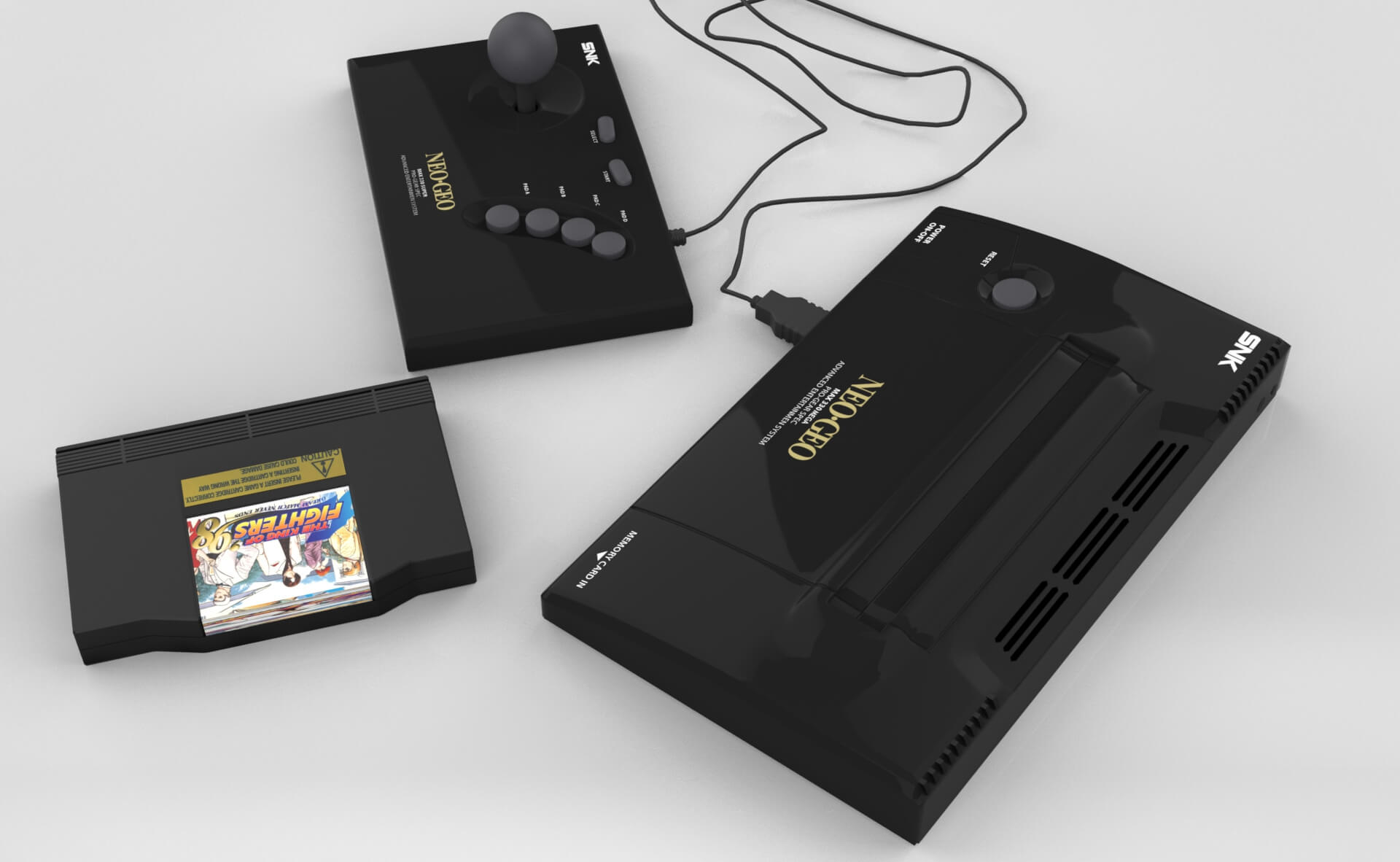 Snk Neo Geo Aes - 3D Model by Carmodels3D