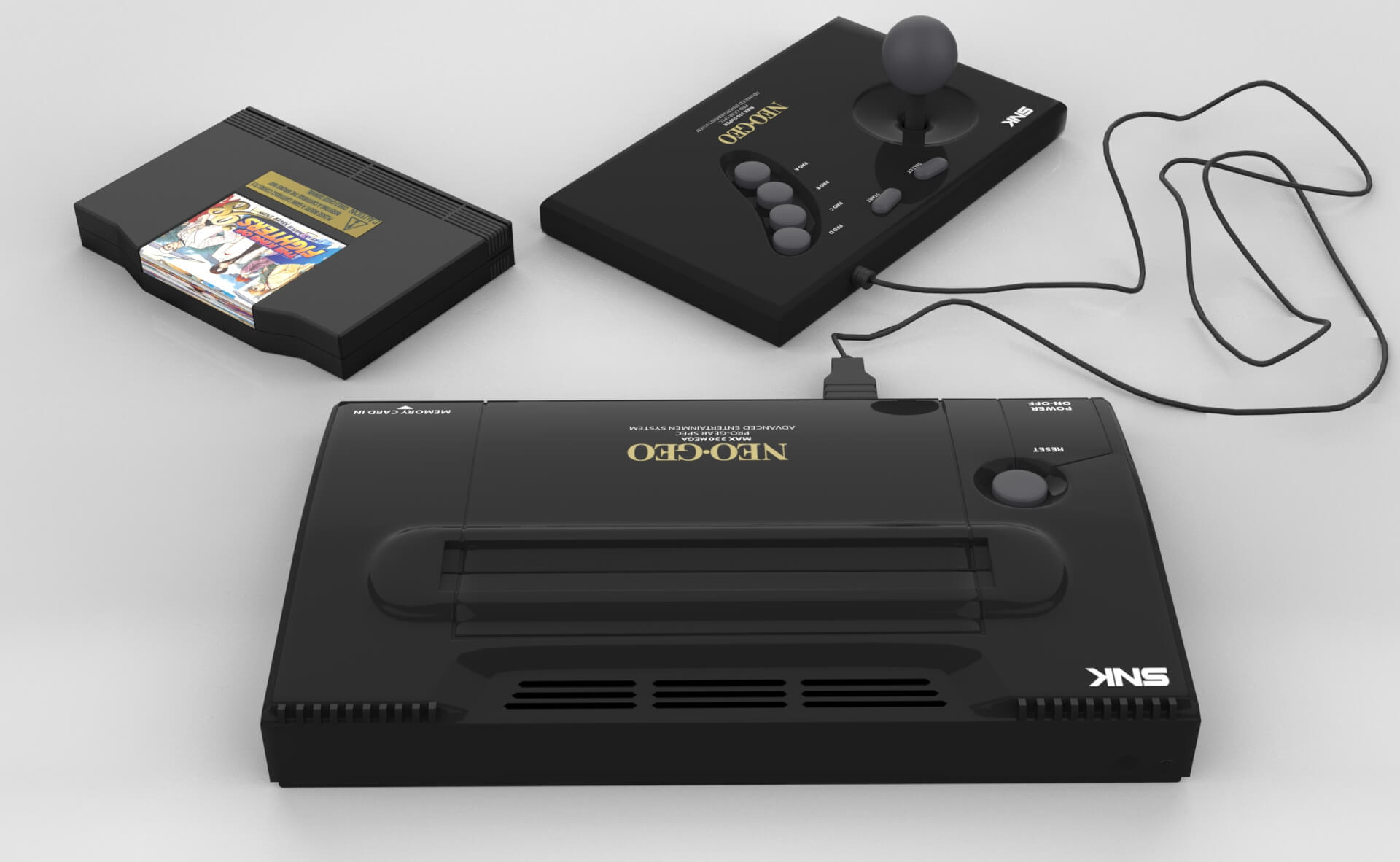 Snk Neo Geo Aes - 3D Model by Carmodels3D