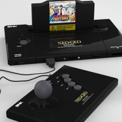 Snk Neo Geo Aes - 3D Model by Carmodels3D