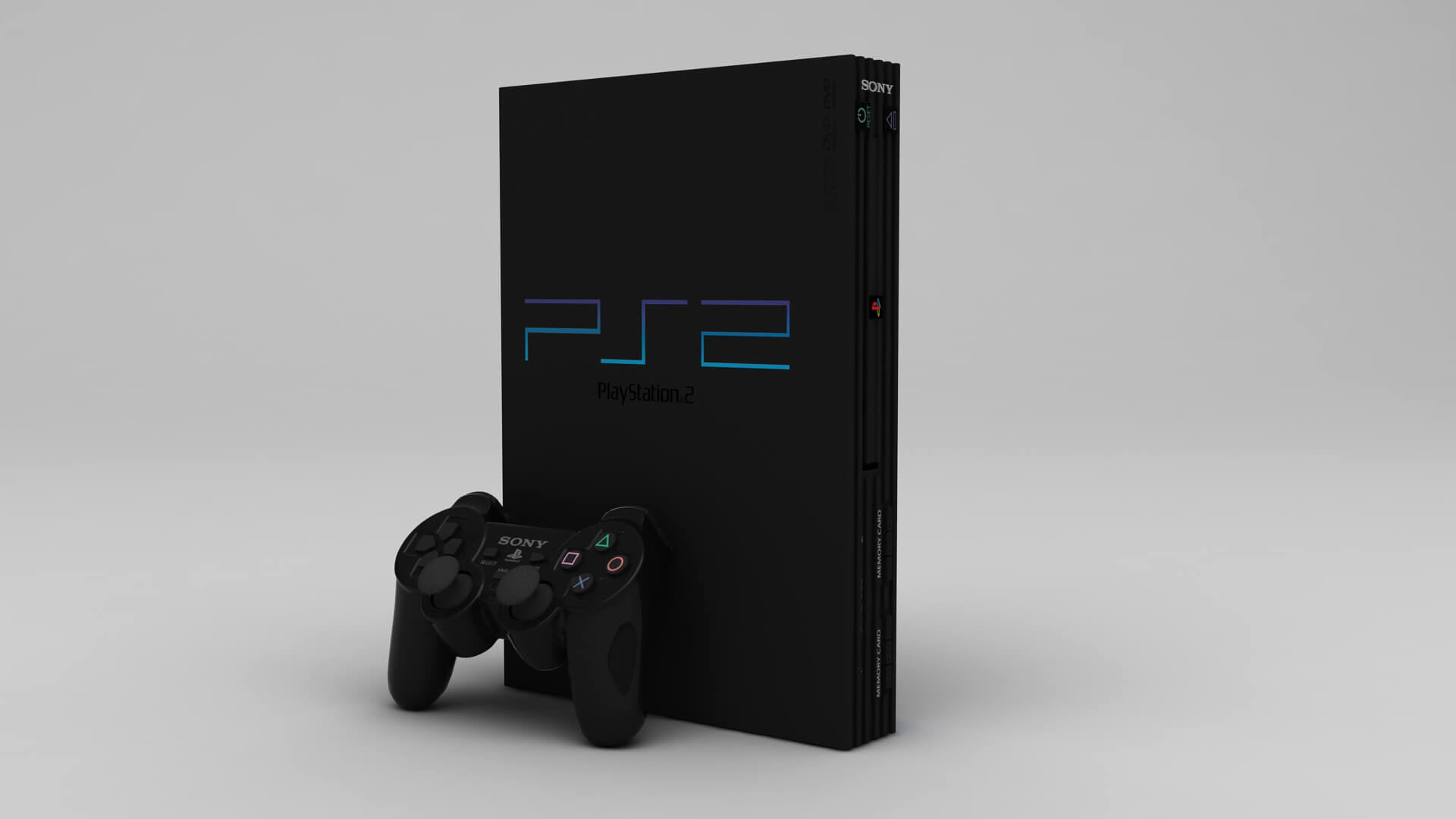 Sony Playstation 2 - 3D Model by Carmodels3D