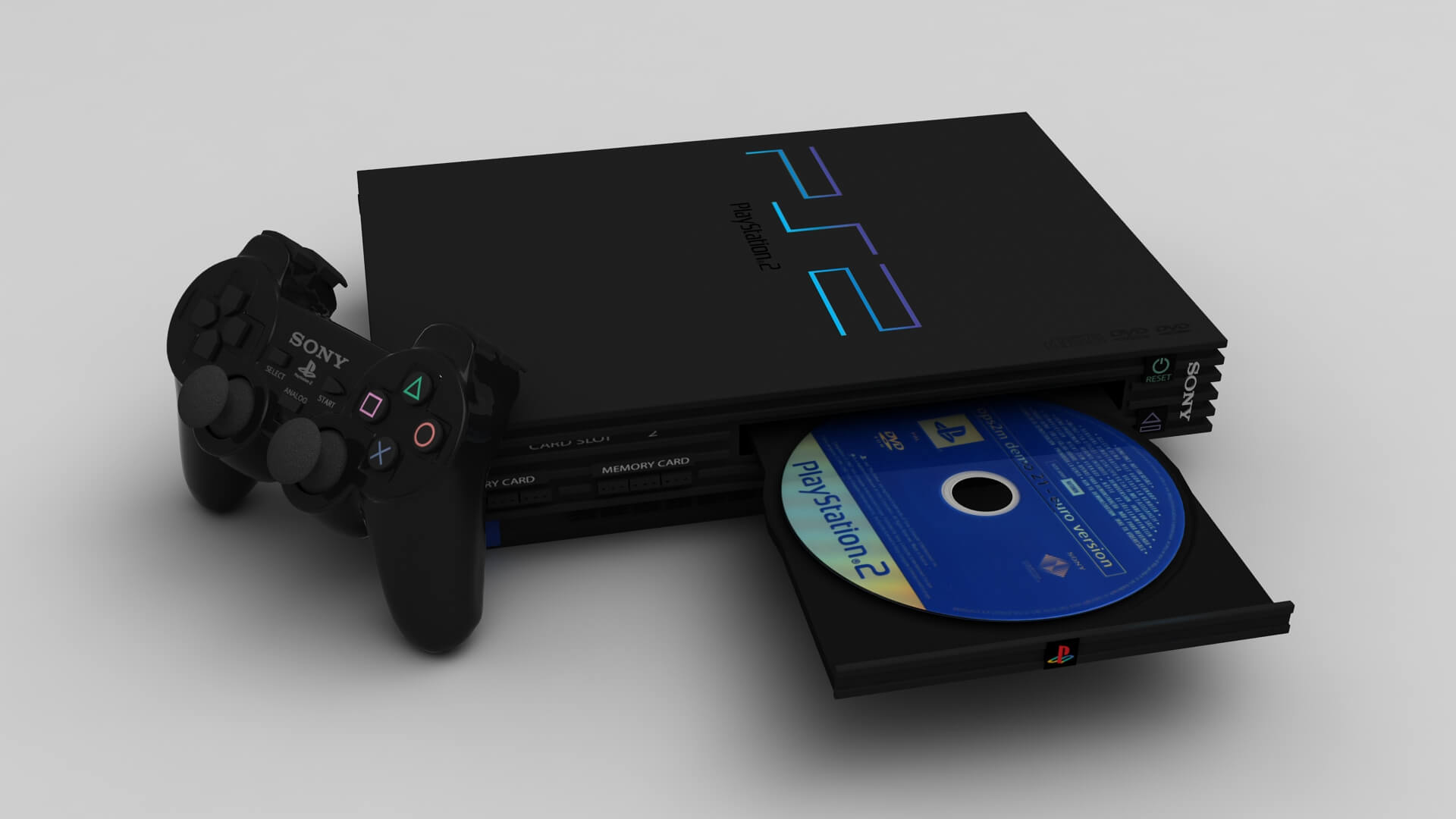 Sony Playstation 2 - 3D Model by Carmodels3D