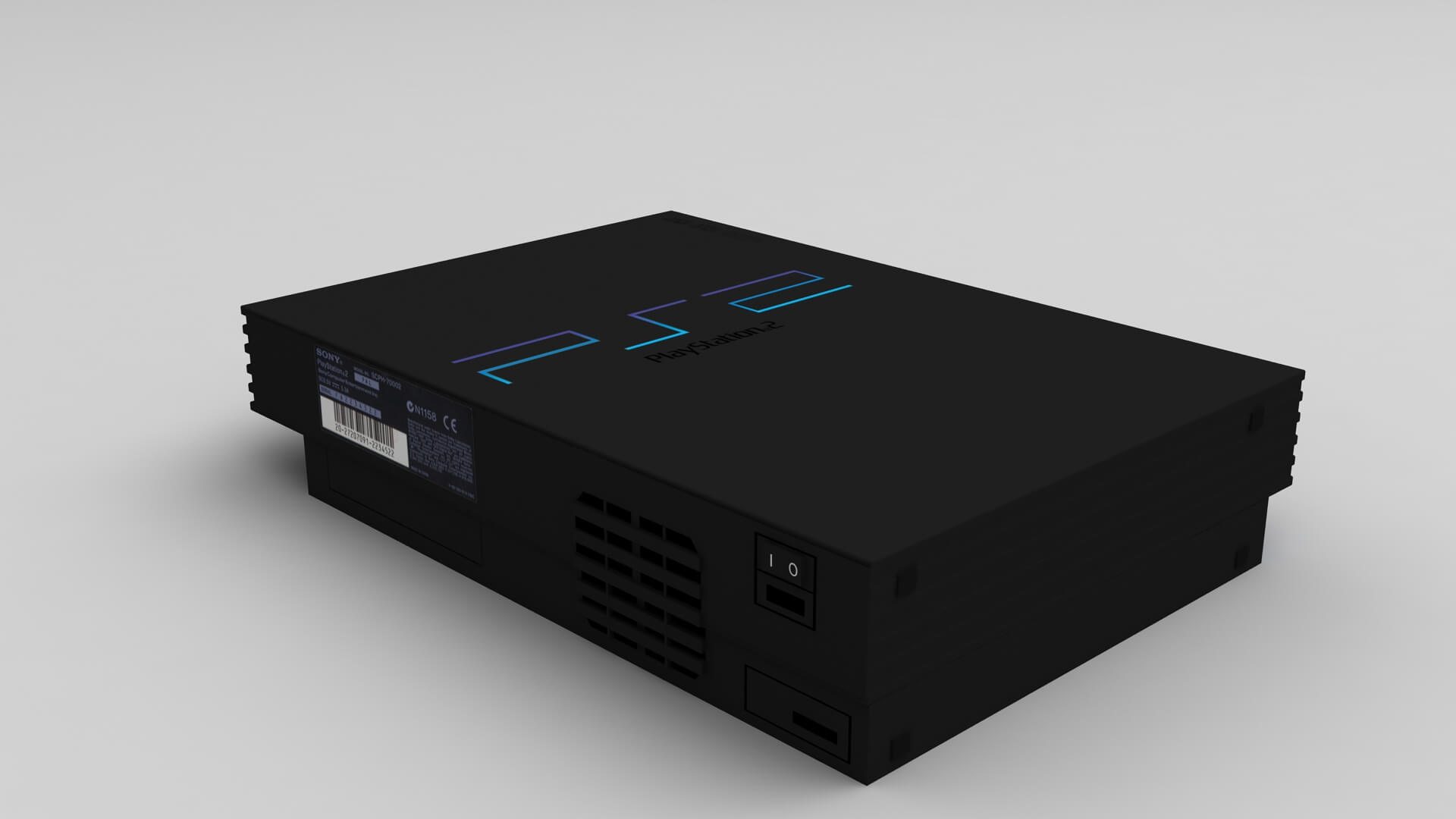 Sony Playstation 2 - 3D Model by Carmodels3D