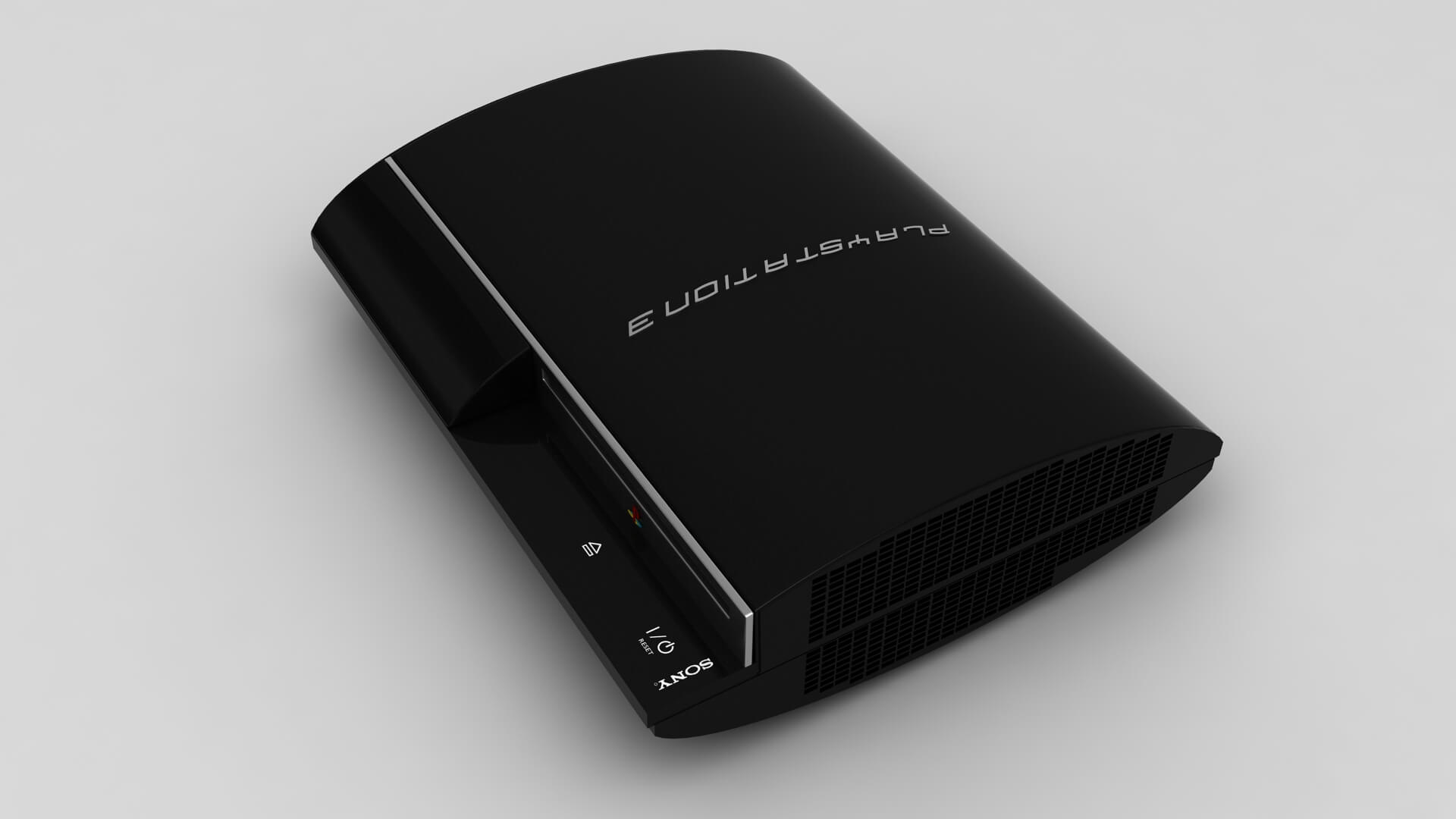 Sony Playstation 3 - 3D Model by Carmodels3D