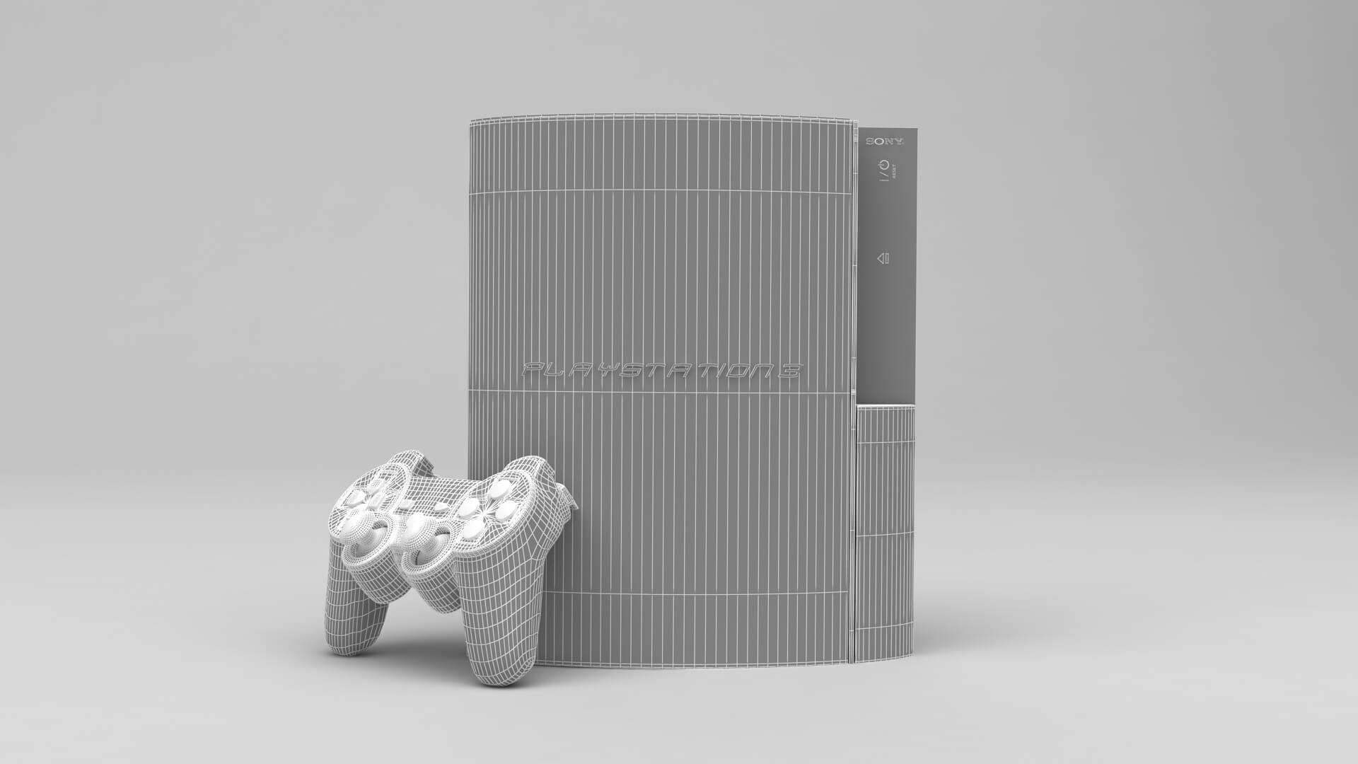 Sony Playstation 3 - 3D Model by Carmodels3D