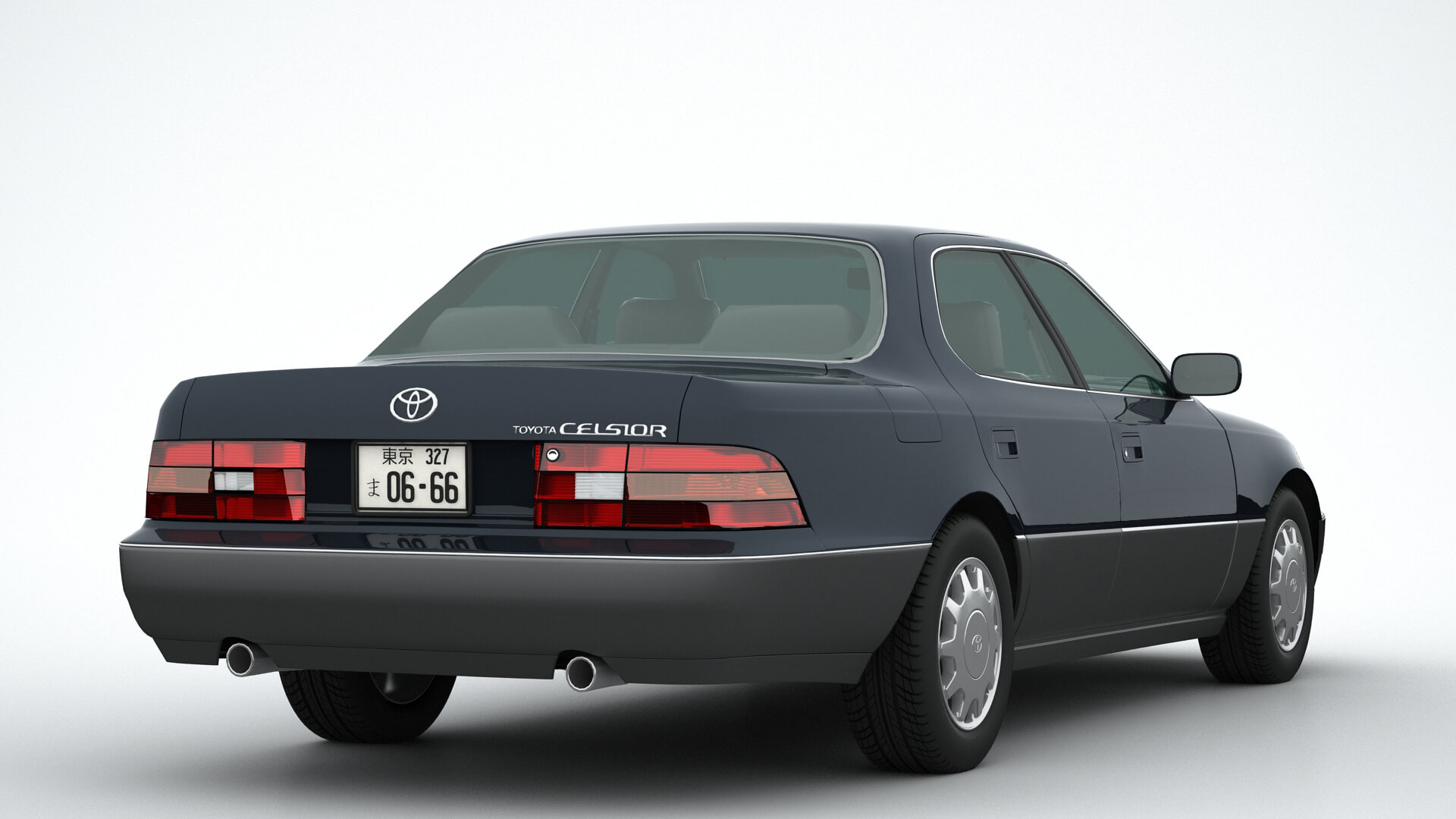 Toyota Celsior 1989 - 3D Model by Carmodels3D