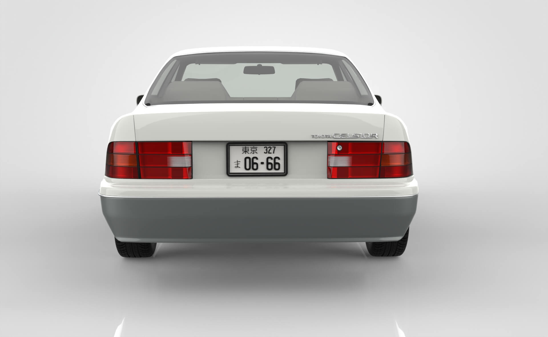 Toyota Celsior 1995 - 3D Model by Carmodels3D