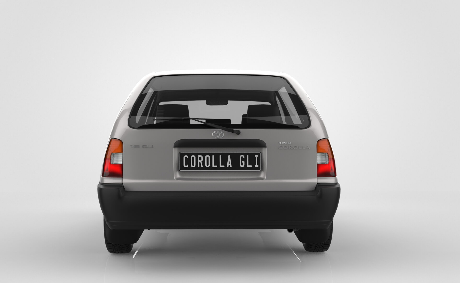 Toyota Corolla AE101 Wagon - 3D Model by Carmodels3D