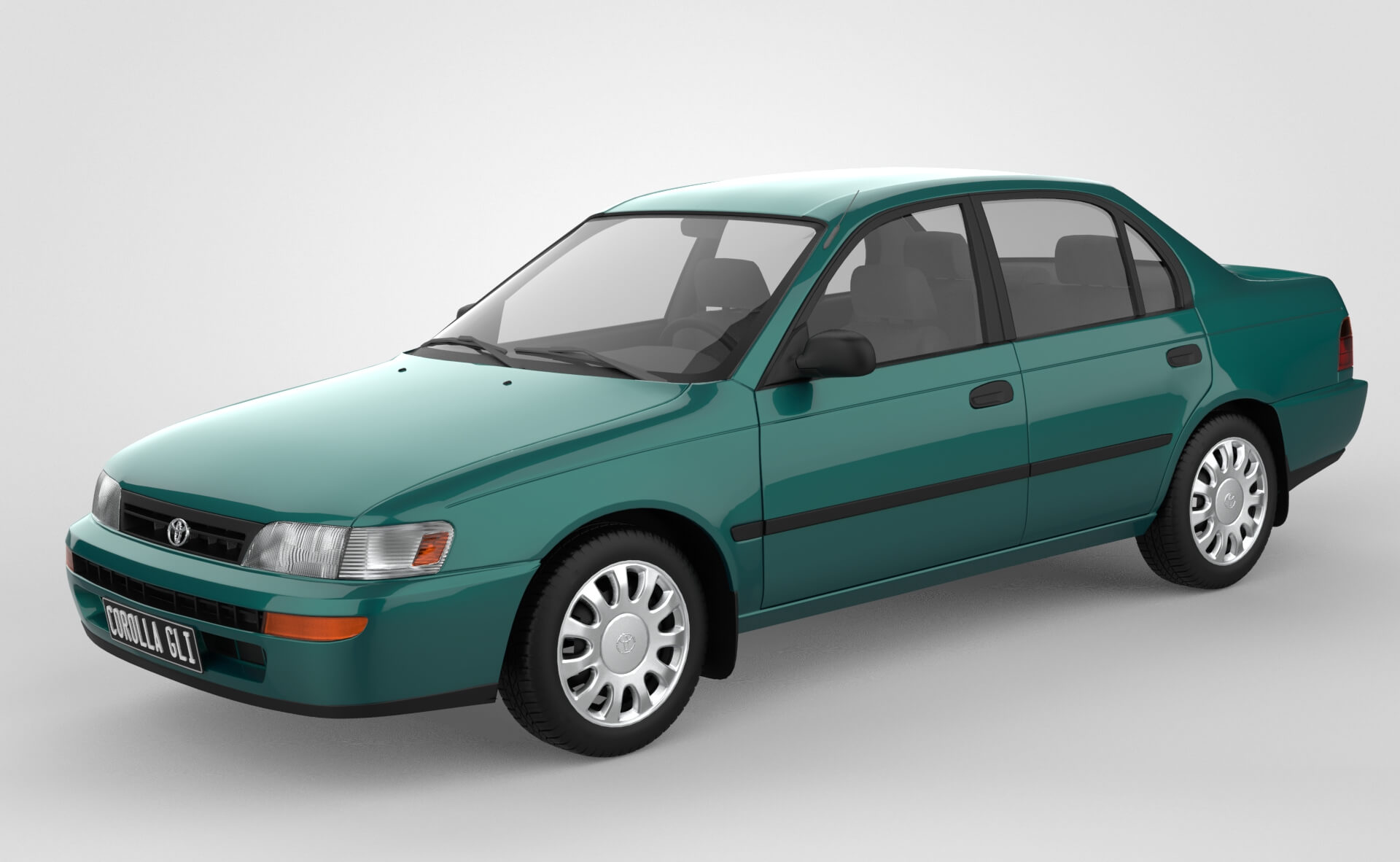 Toyota Corolla AE101 - 3D Model by Carmodels3D